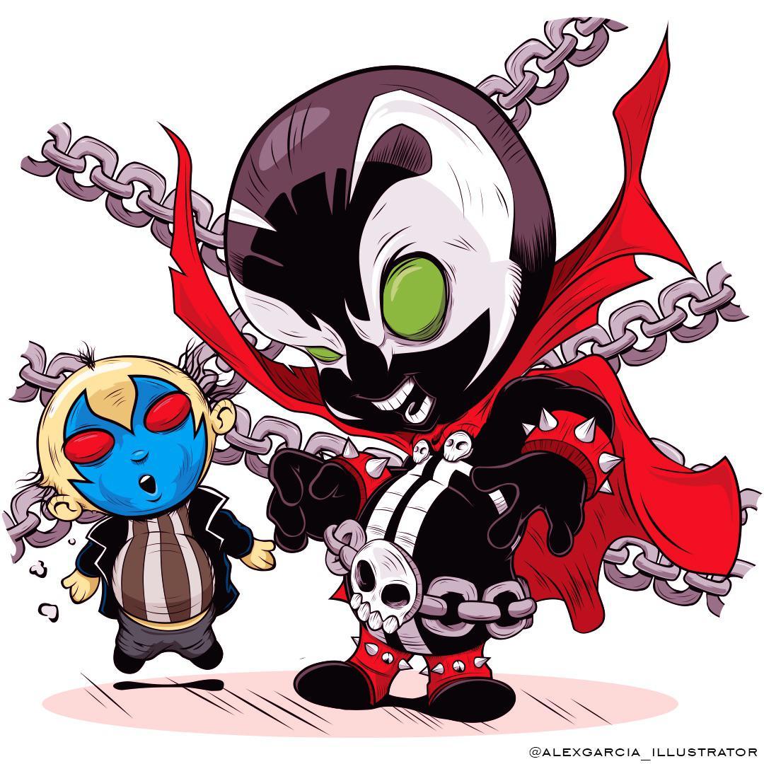 Chibi Spawn | Scrolller