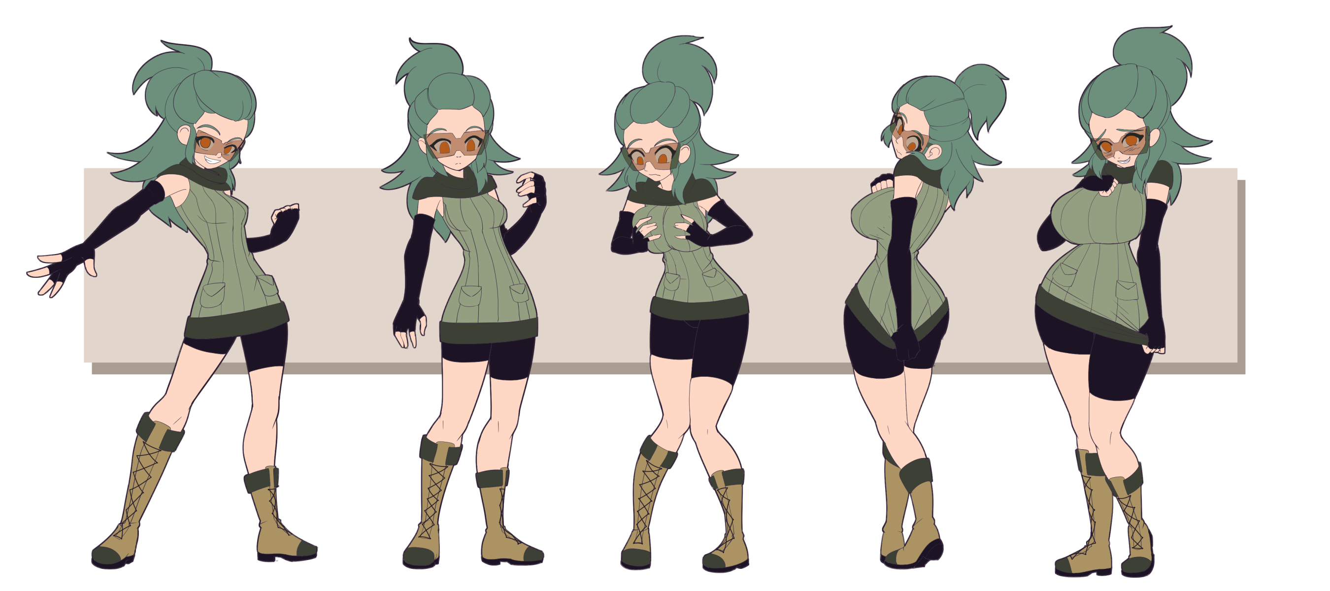 Chie Hourglass Sequence [F Breast/Ass Expansion] by Kojiro-Brushard | Scrolller