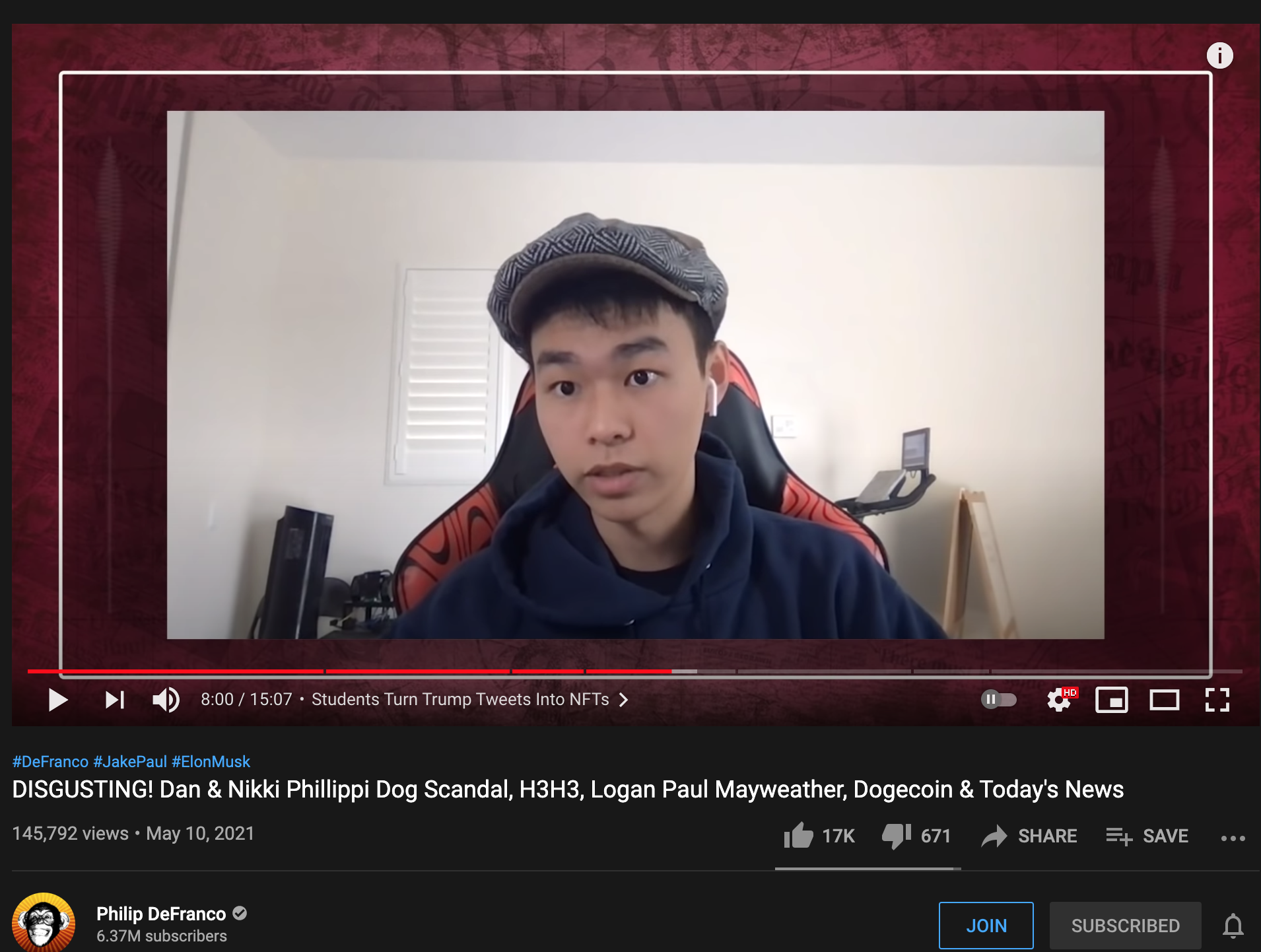 Chief Meme Officer with Pewds chair! | Scrolller