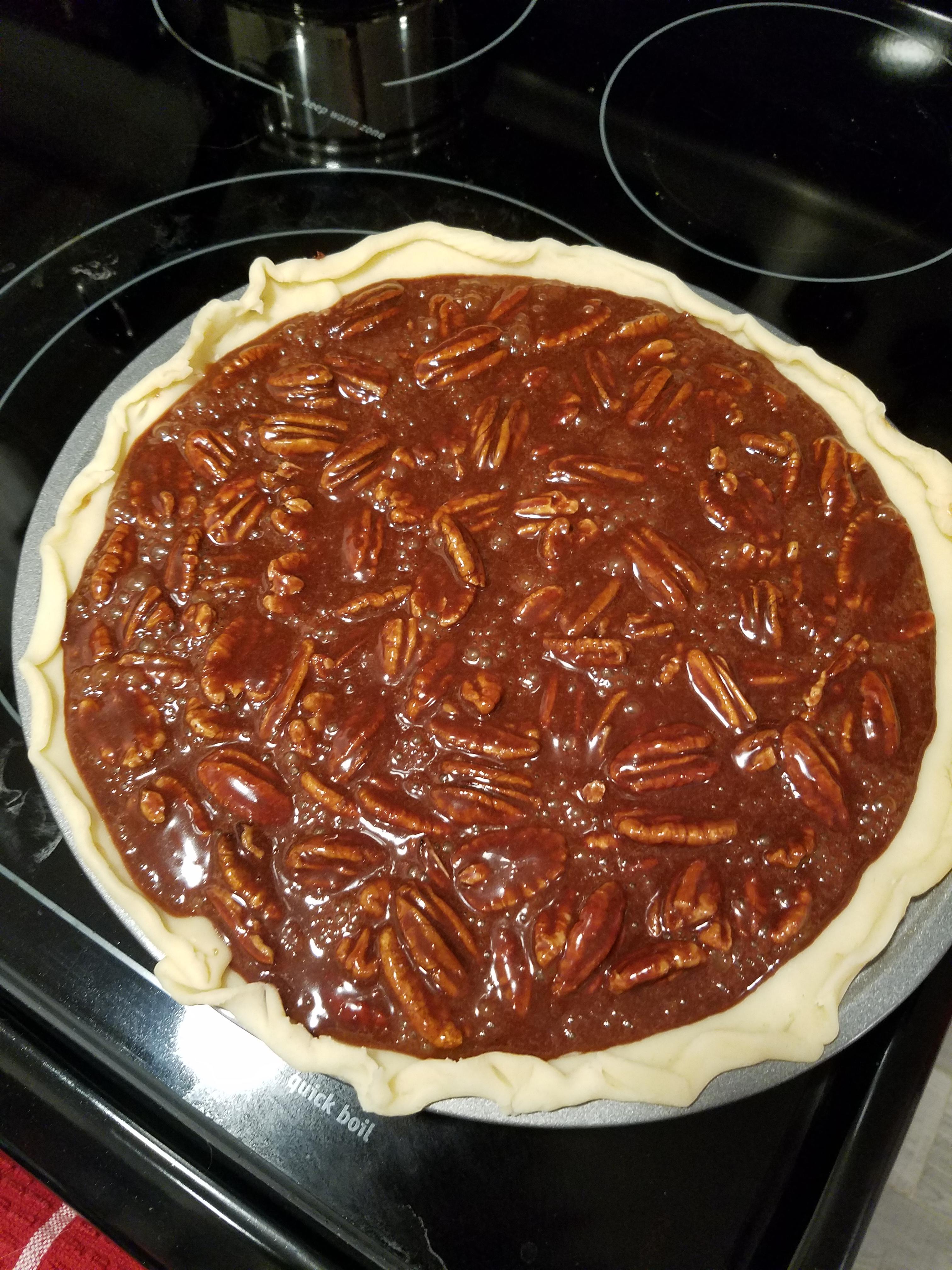 Chocolate Pecan Pie - super rich and delicious! | Scrolller