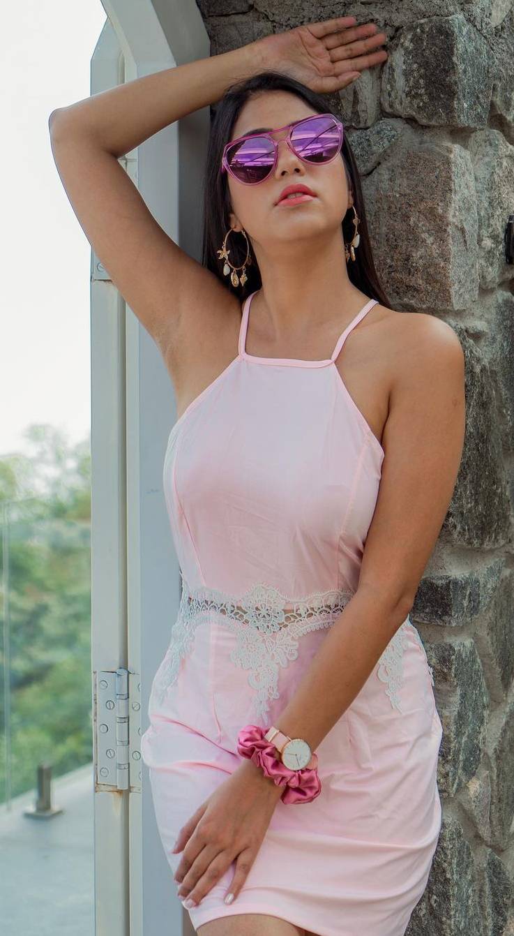 Chocolaty smooth armpit of Priyanka Jain | Scrolller