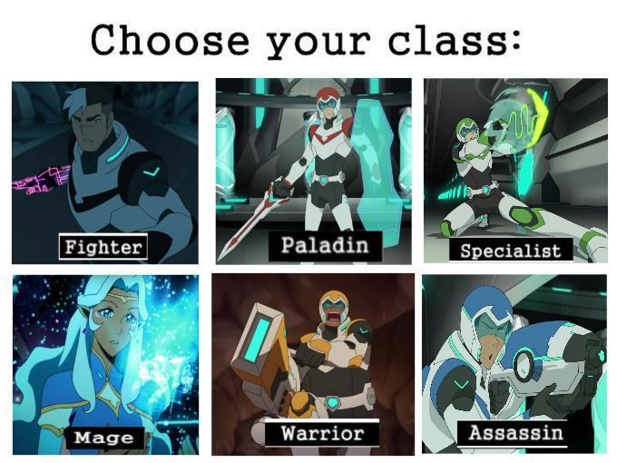 Choose your class | Scrolller