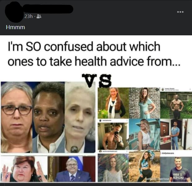 Choosing health advice based on the attractiveness of the messenger | Scrolller