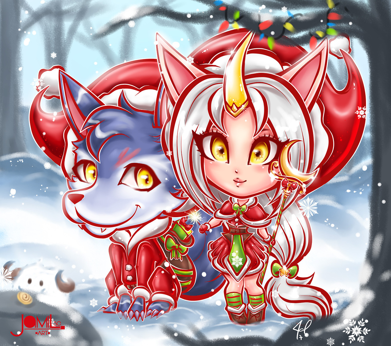 Christmas Chibi | Scrolller