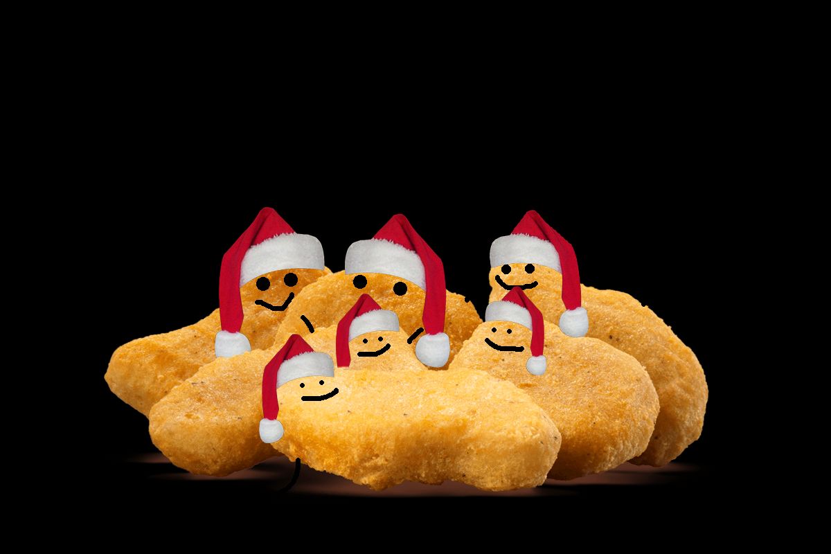 Christmas Chicken Nuggets | Scrolller
