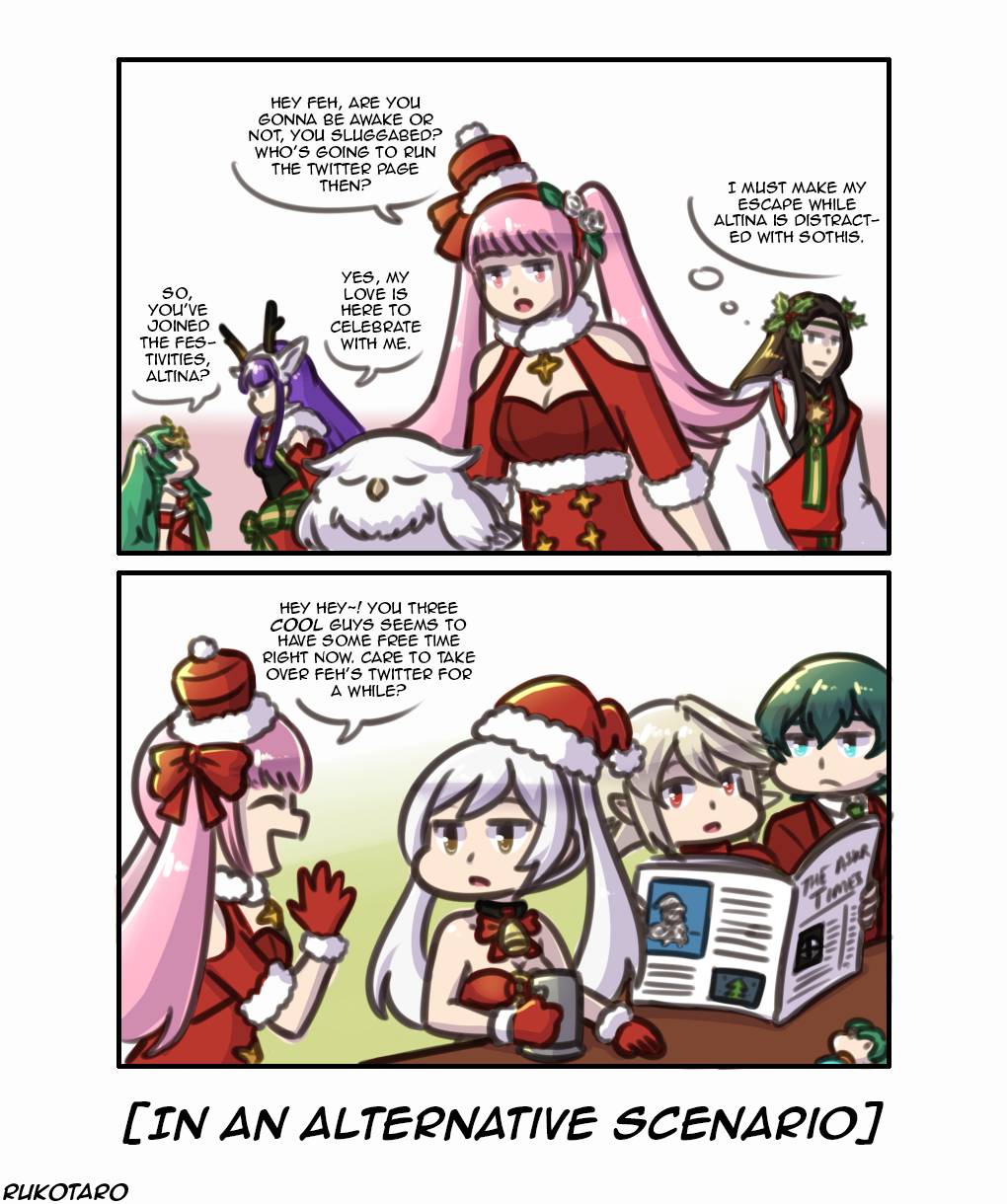 Christmas Hilda and the Trio | Scrolller