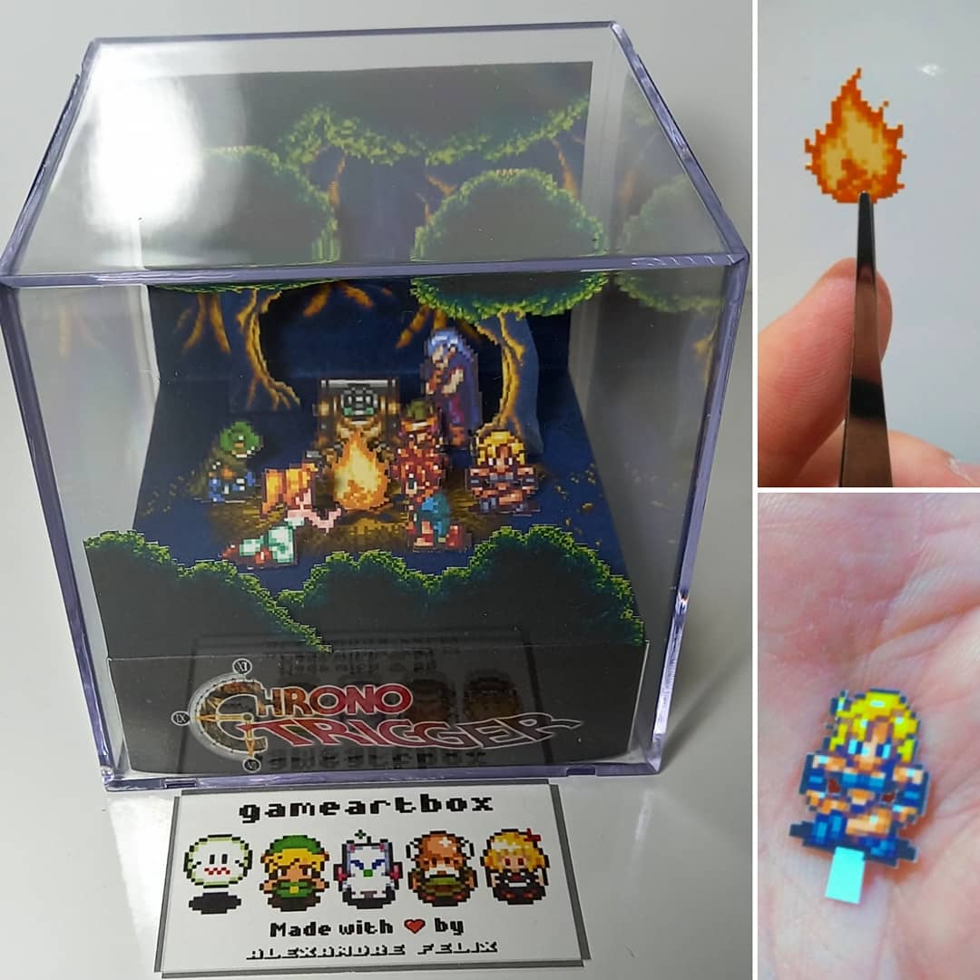 Chrono Trigger Diorama | Scrolller