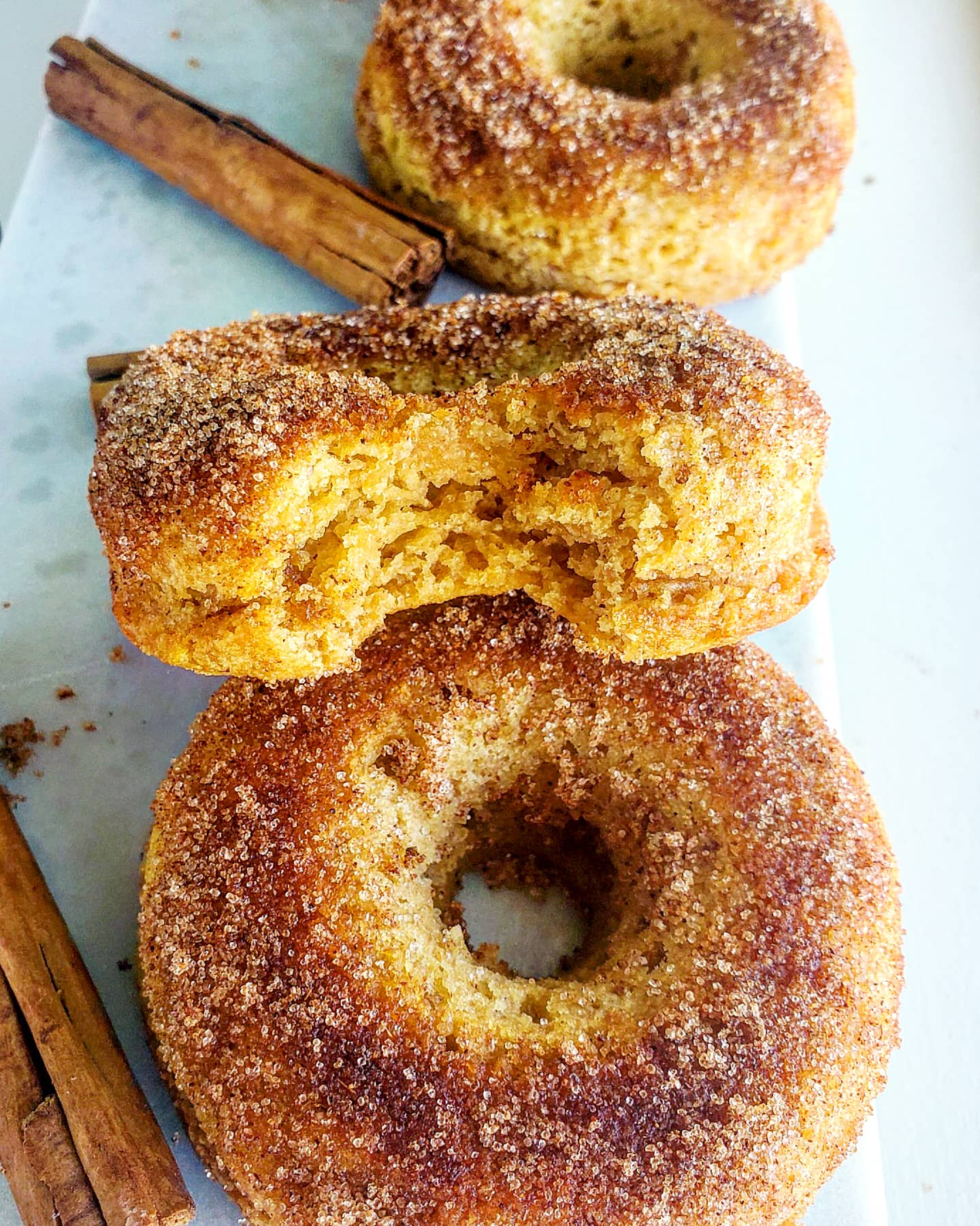 Cinnamon & sugar Donuts | Scrolller