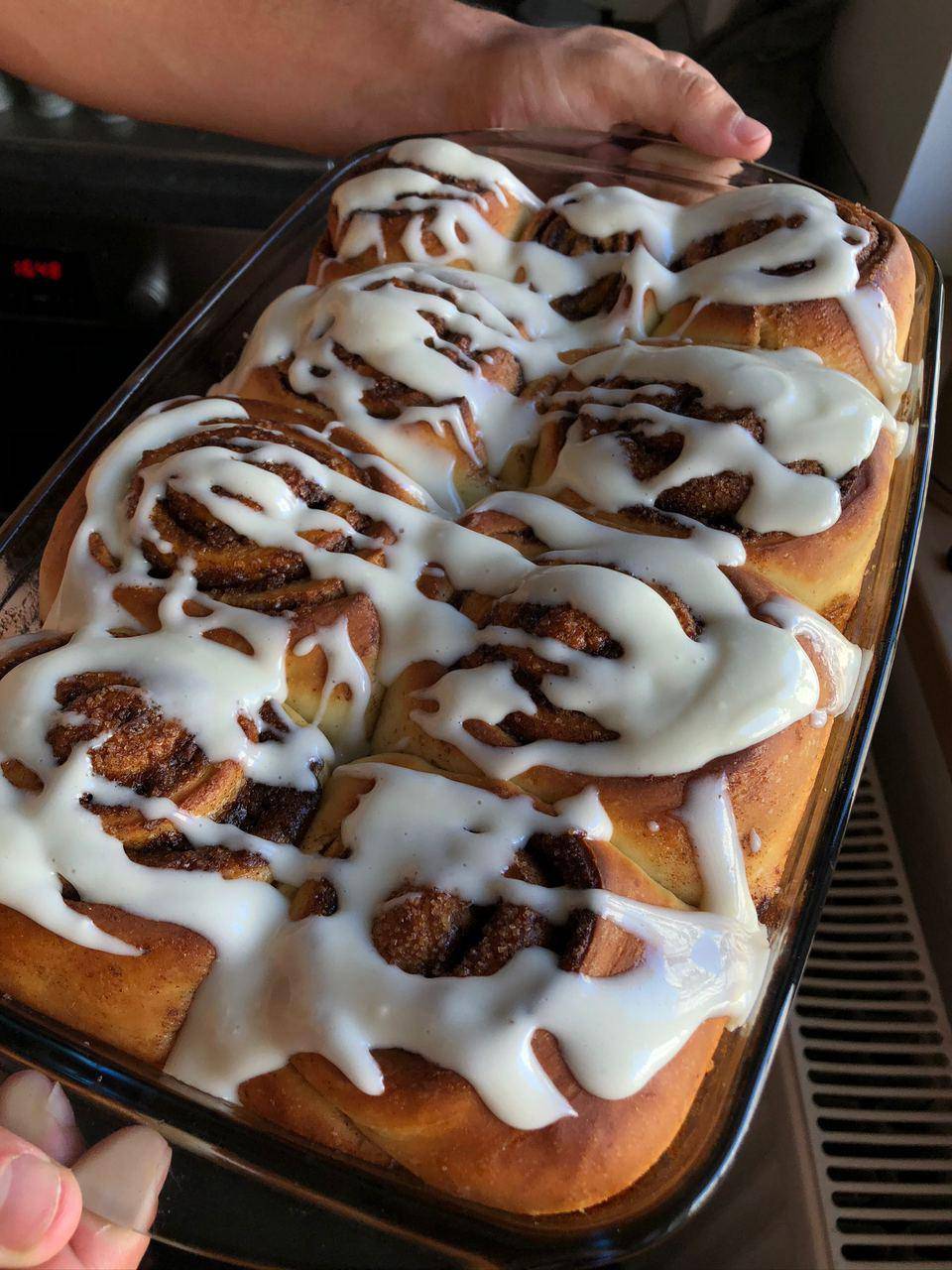 homemade cinnamon rolls 😍 | Scrolller