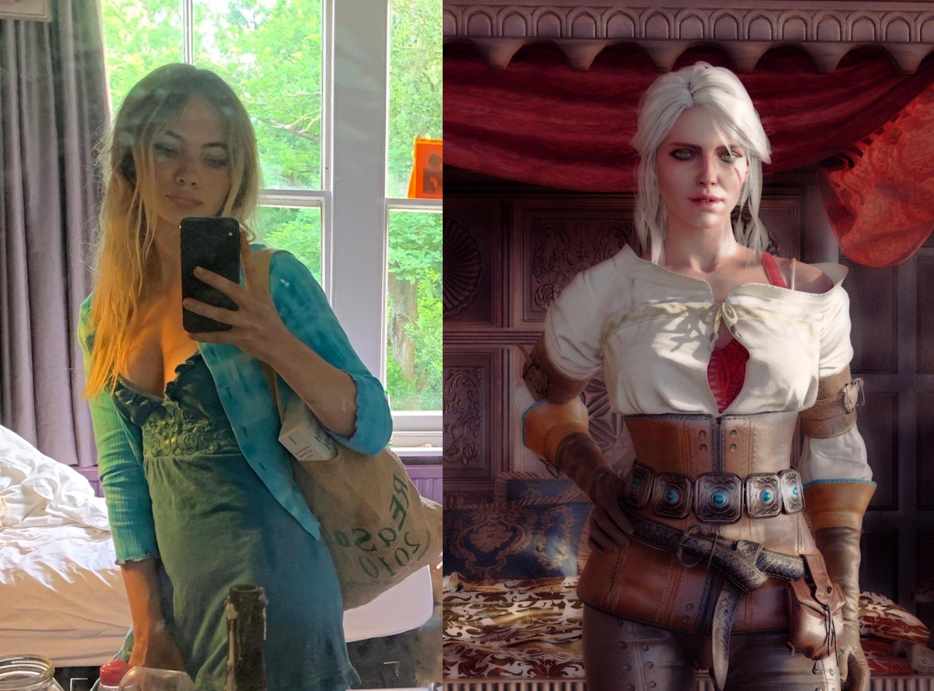 Ciri show vs Ciri game | Scrolller