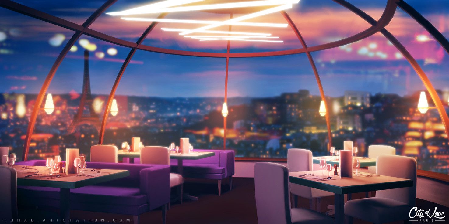 City of Love: French Restaurant by Sylvain Sarrailh | Scrolller