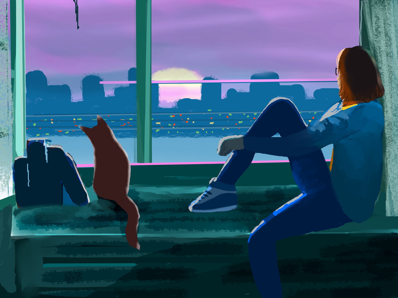 City sunset | Scrolller