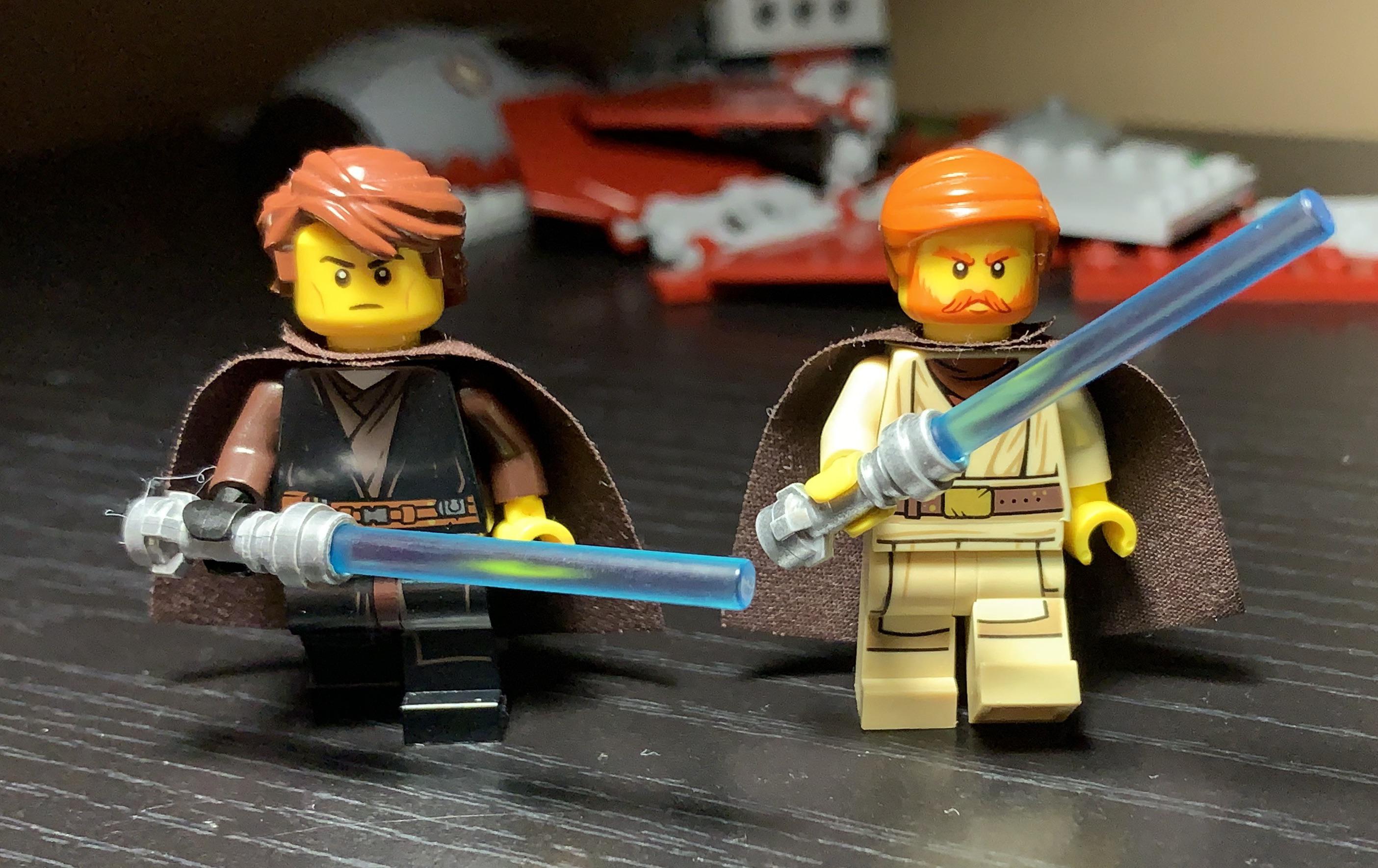 Classic yellow-skinned Anakin and Obi-Wan! | Scrolller