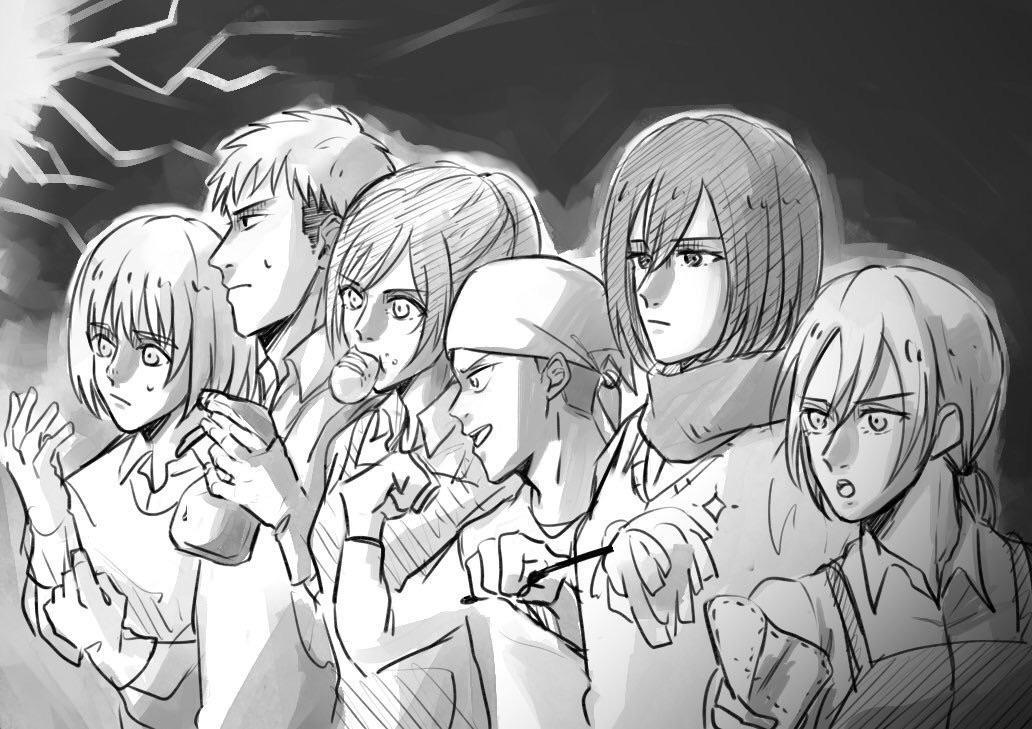 Cleaning squad | Art by aot_aph | Scrolller