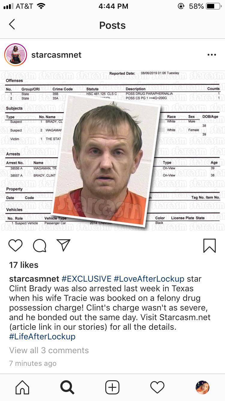 Clint Was Arrested WITH Tracie! | Scrolller