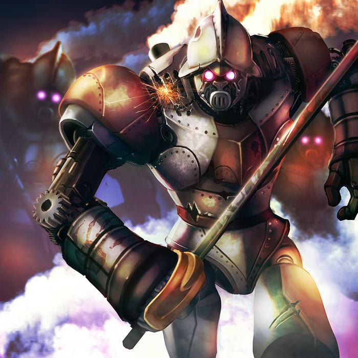 Clockwork Footmen - Backbone of the Construct Armies (Art by Gregorius Martinus) | Scrolller