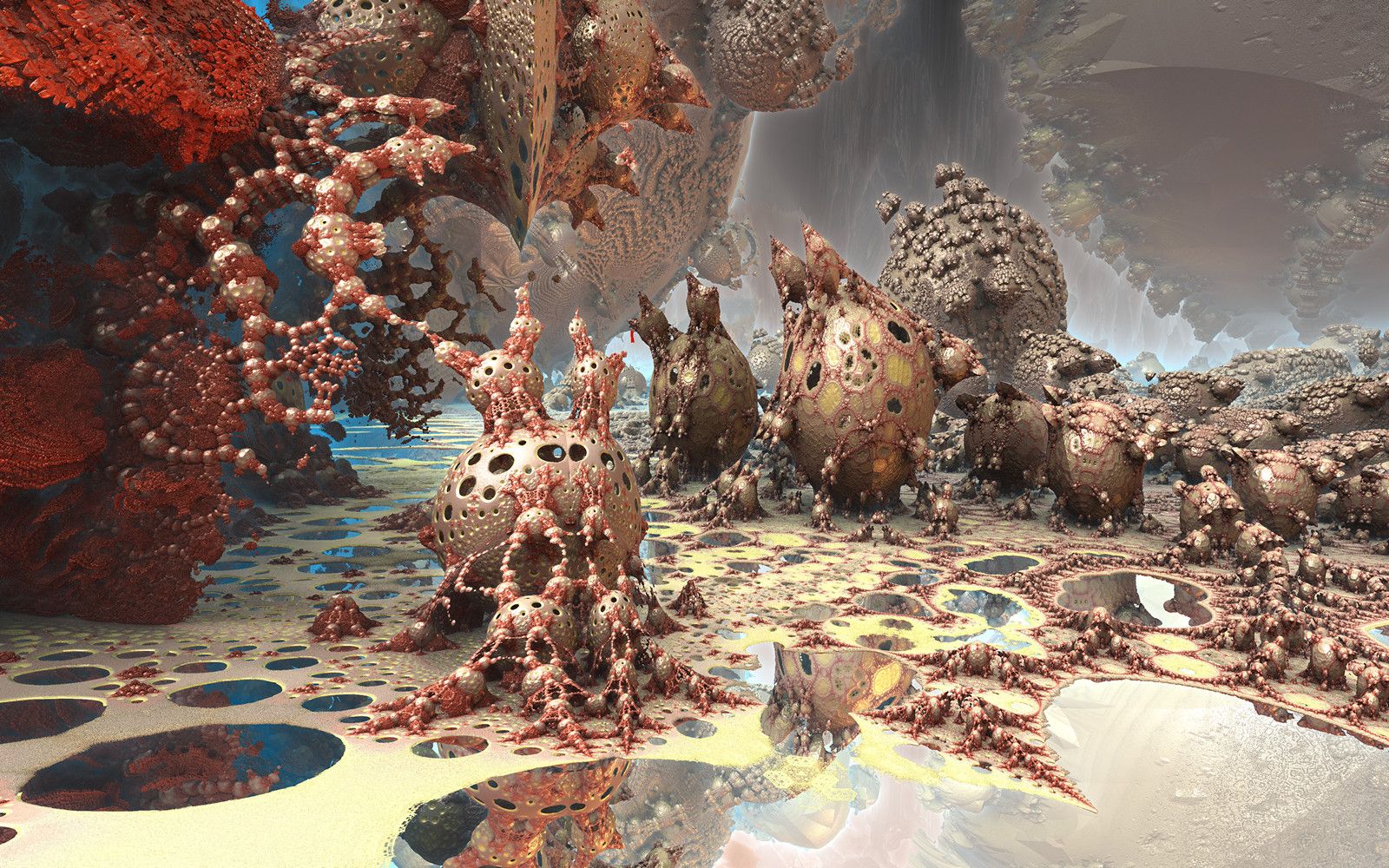 Close to the edge [MB3D] | Scrolller