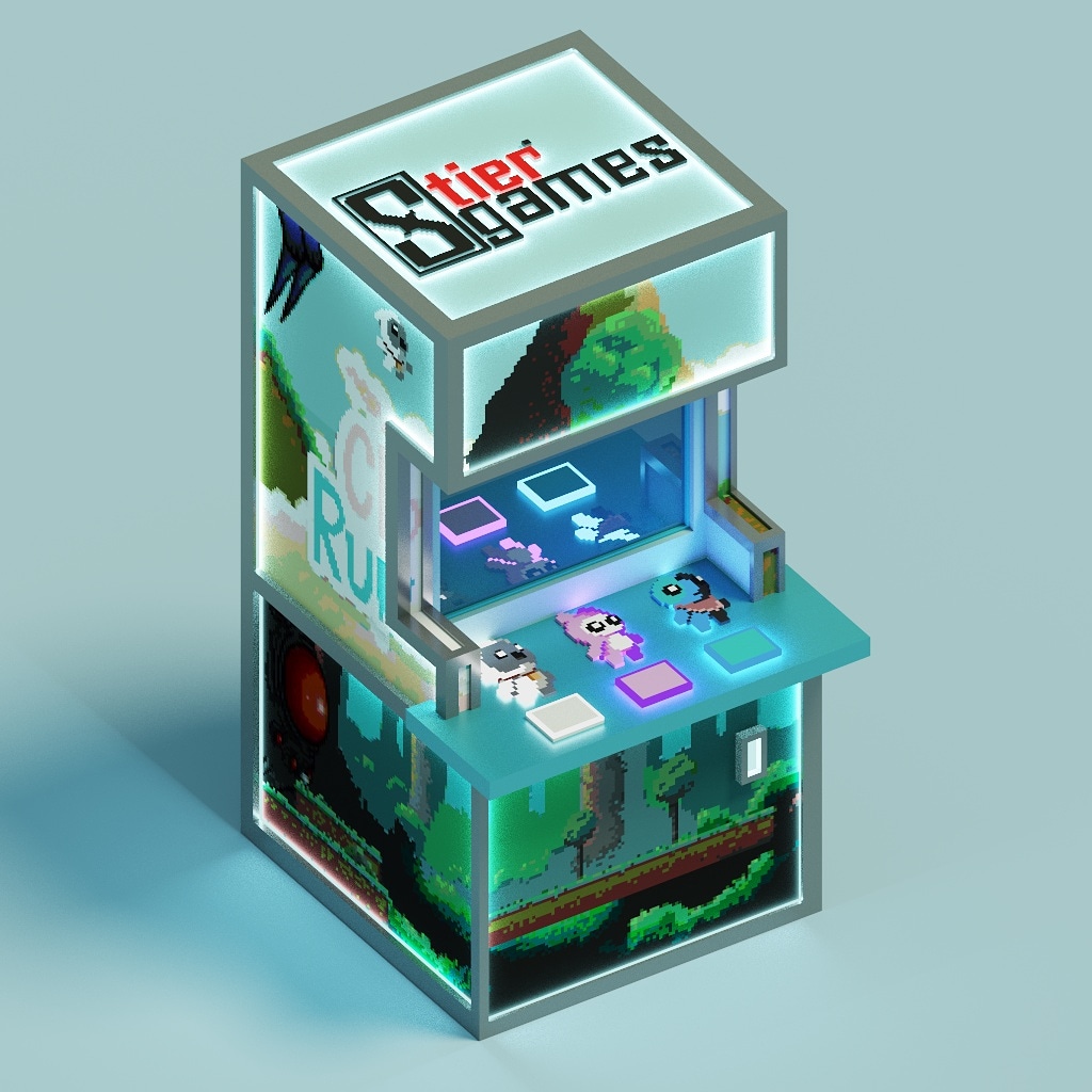 Voxel Arcade Machine! | Scrolller
