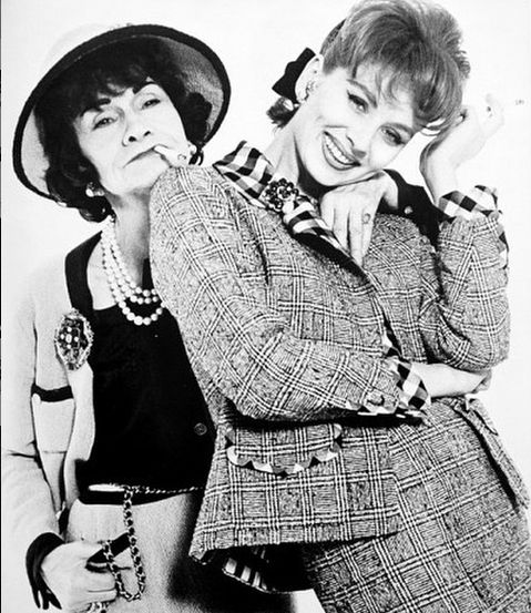 Coco Chanel and Suzy Parker c.1962 | Scrolller