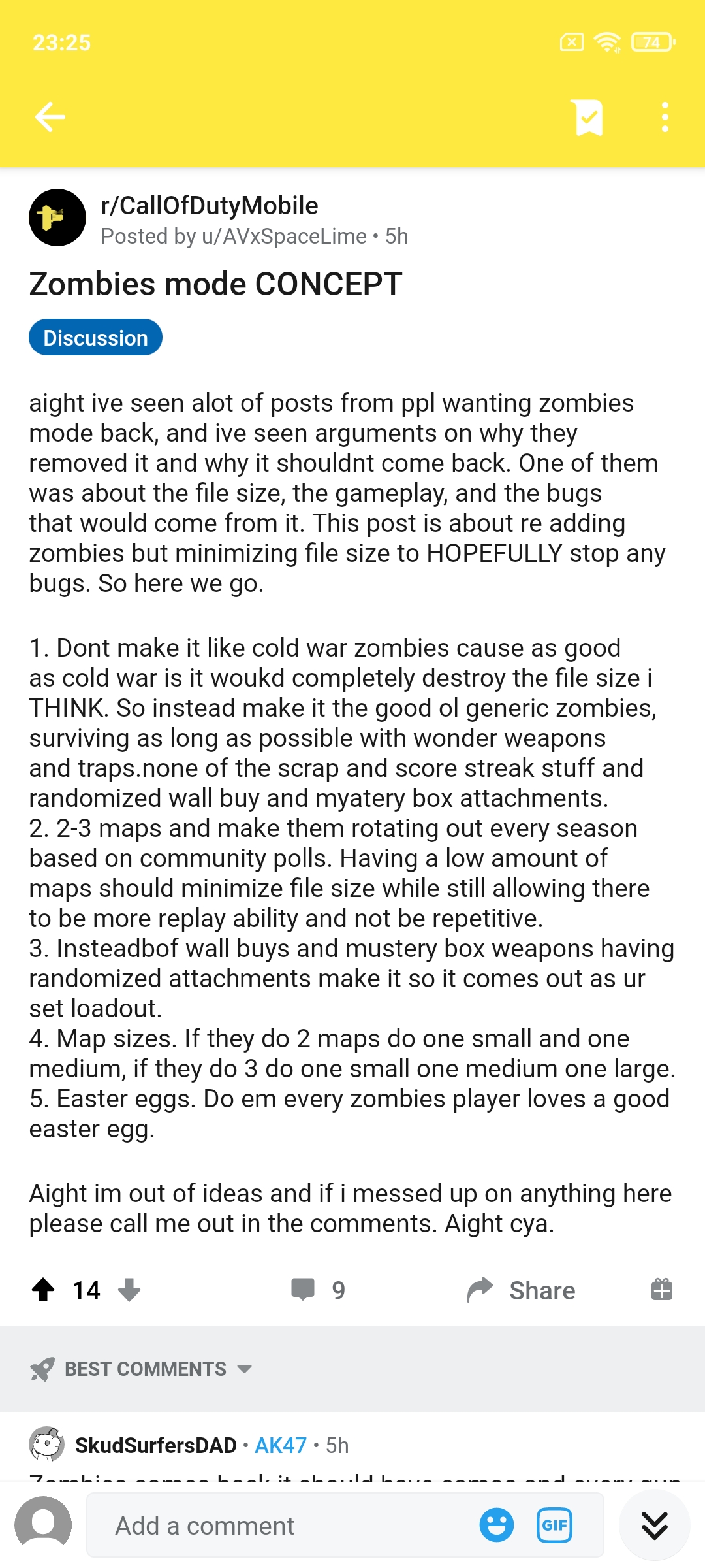 COD MOBILE Devs READ THIS don't mind the spelling mistakes | Scrolller