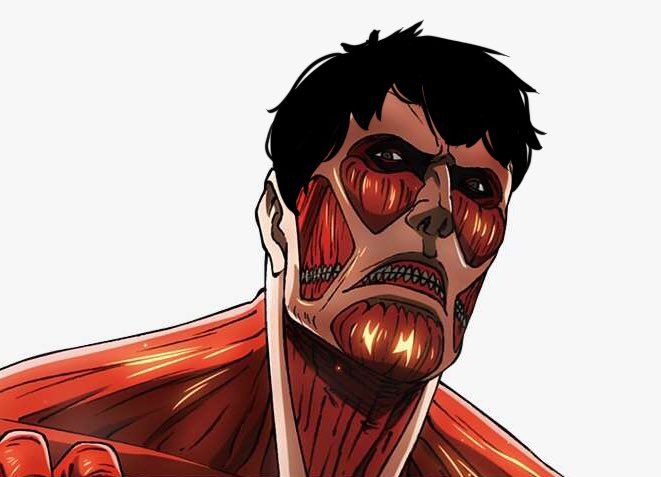 Colossal Titan with Bertholdt's haircut | Scrolller