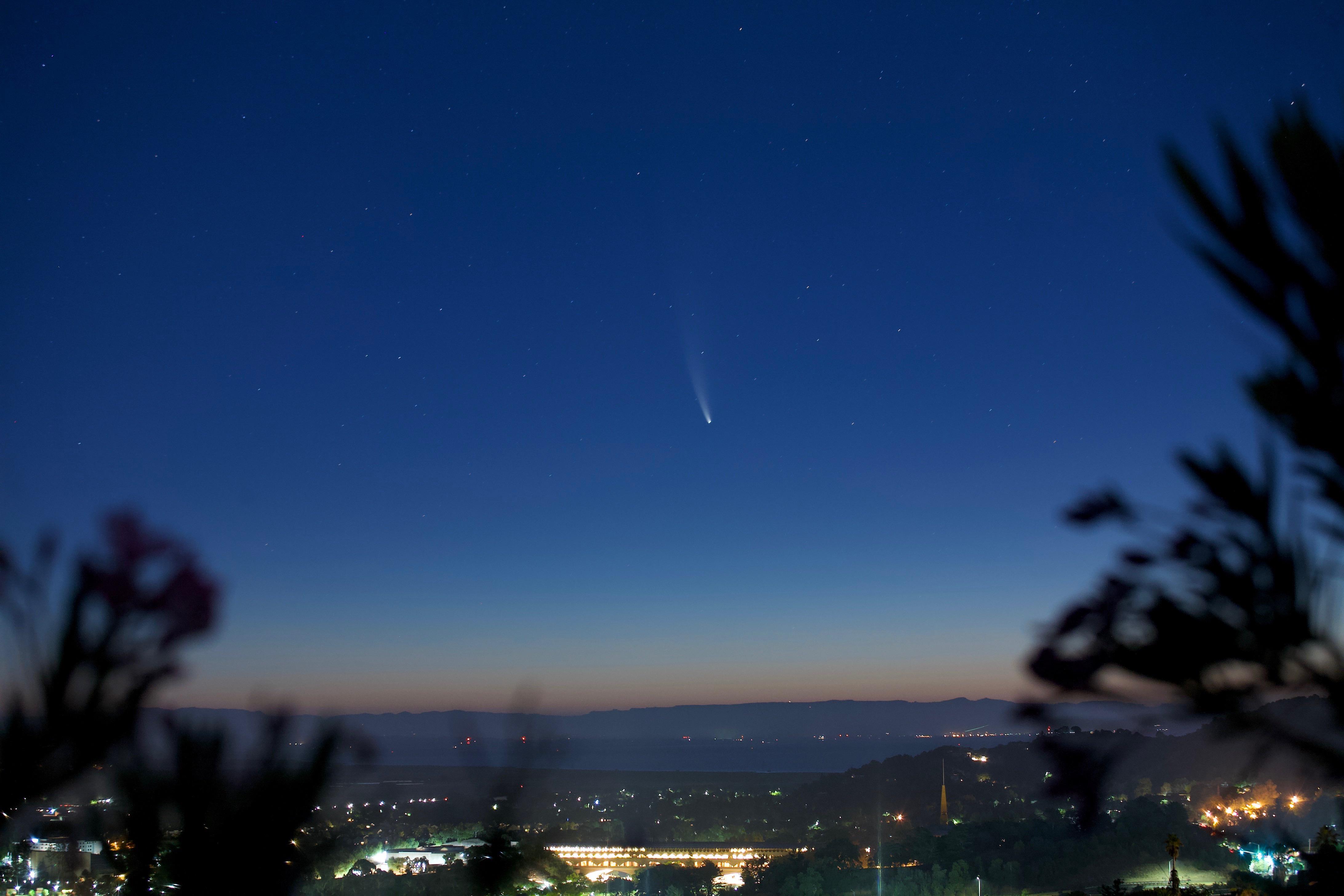 Comet Neowise over Marin! | Scrolller
