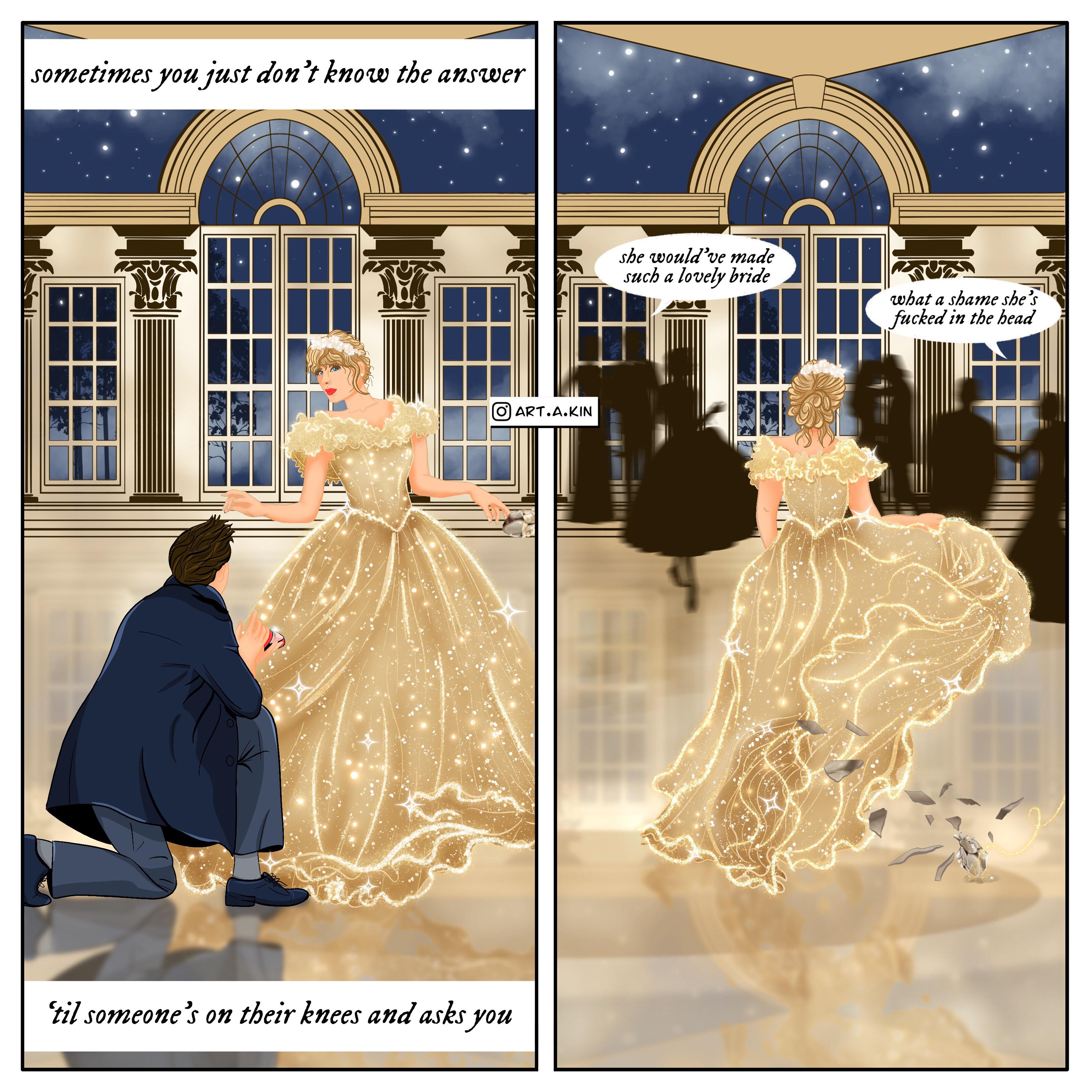 comic strip: champagne problems | part 3 | Scrolller