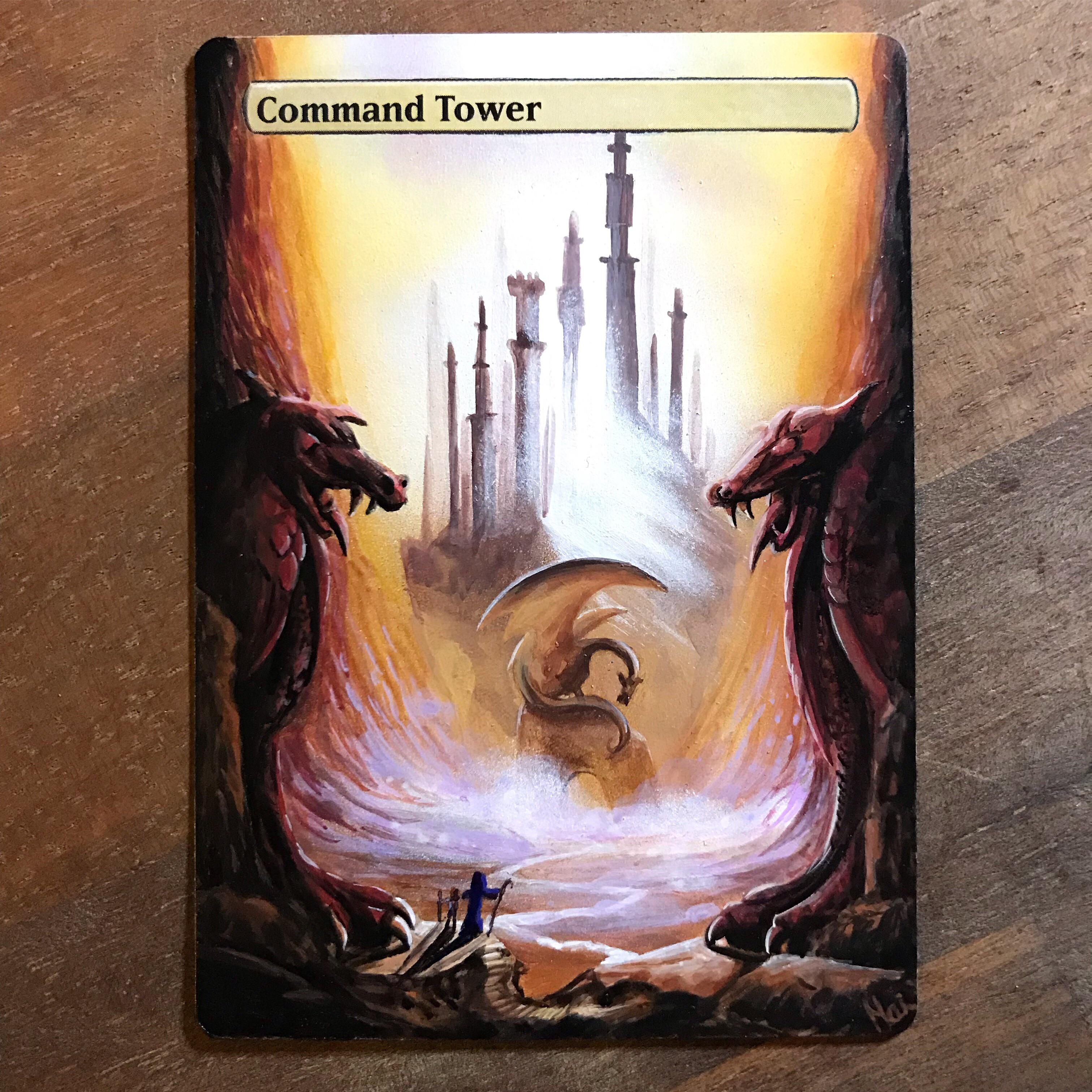 Command Tower full art from reference (NFS) | Scrolller