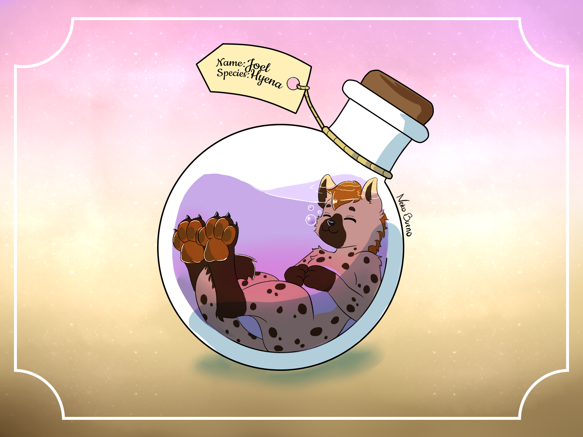 Commission done by me! YCH Potion bottle | Scrolller