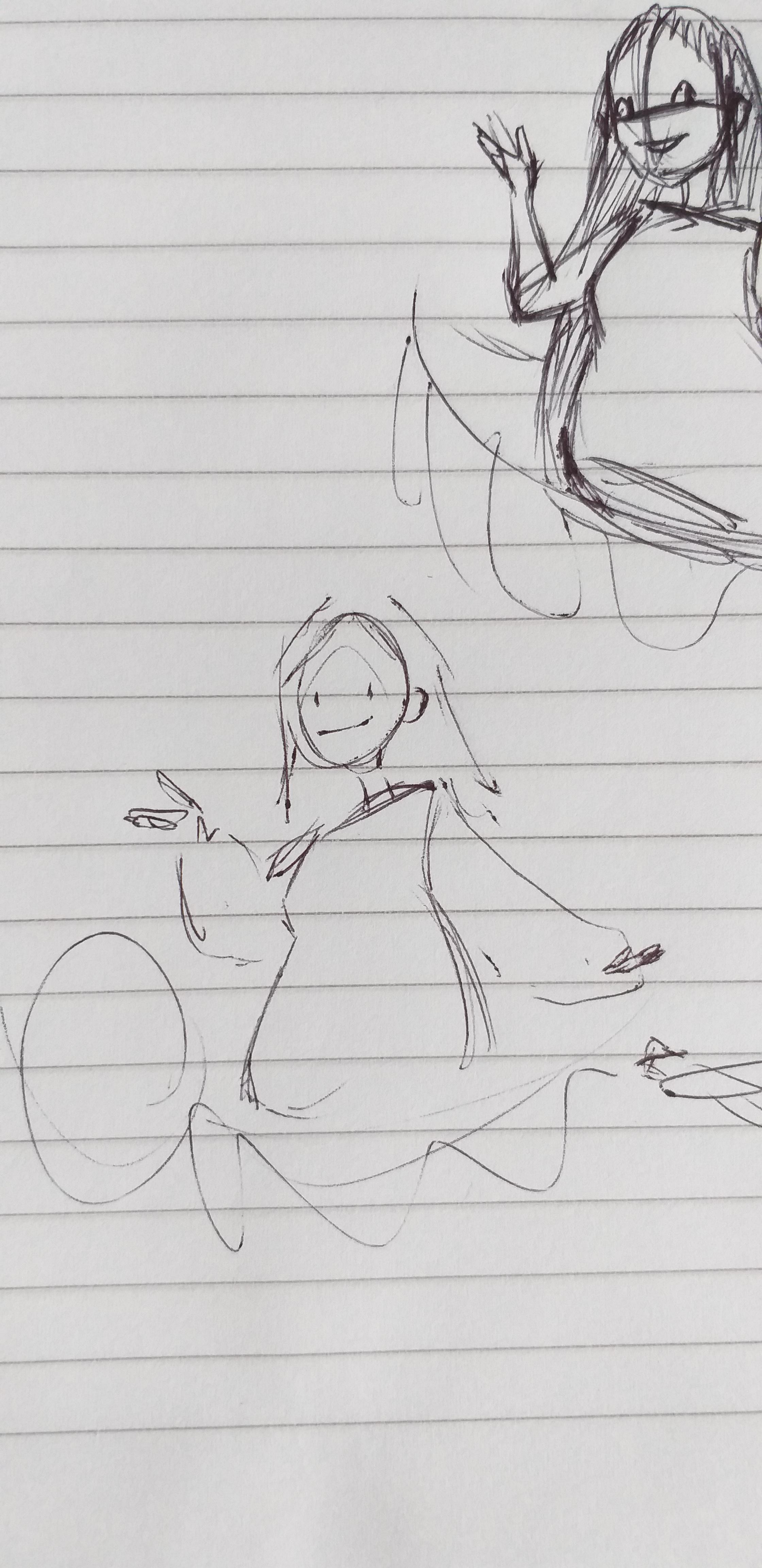 Commission's sketch | Scrolller