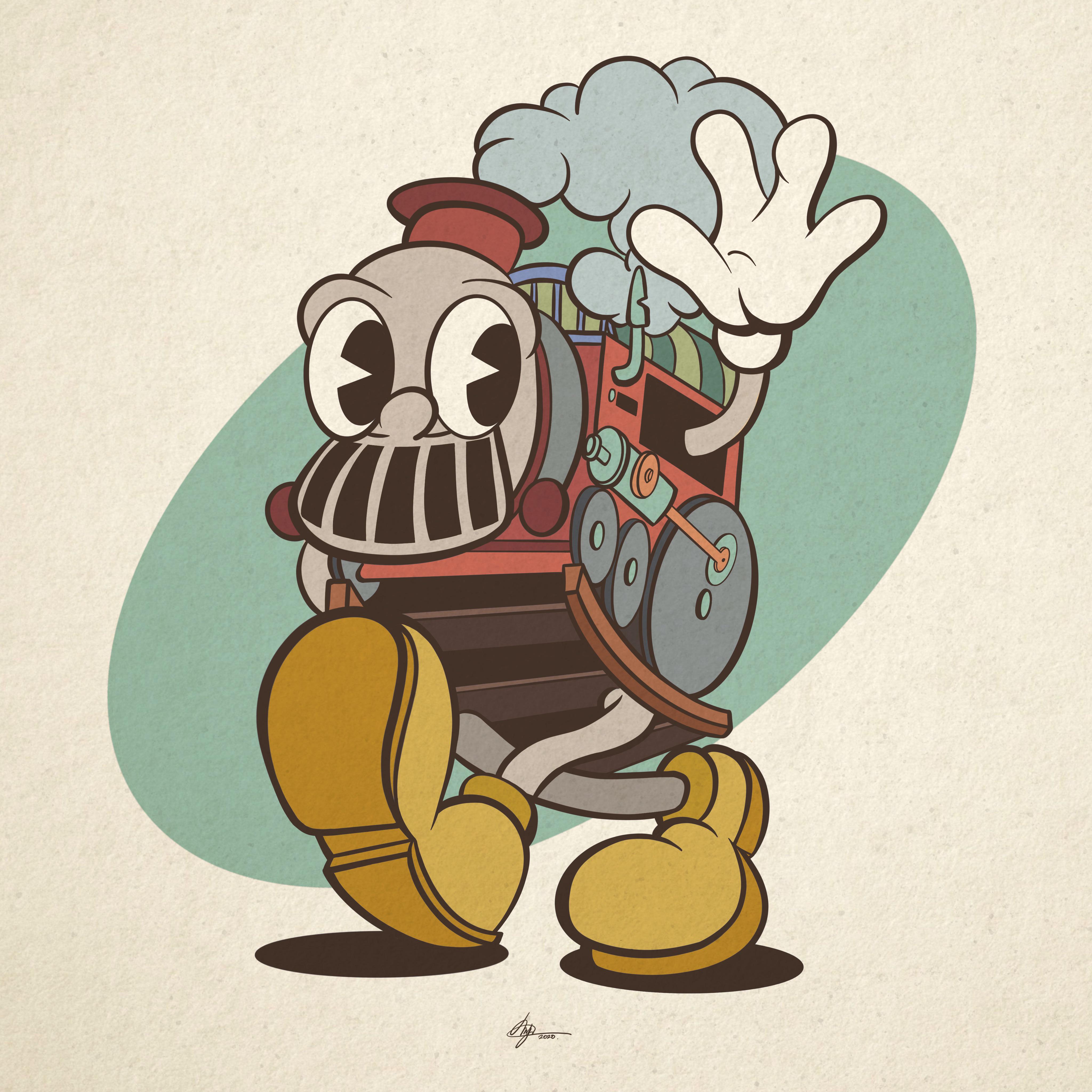 Conductor, me, digital, 2020 | Scrolller