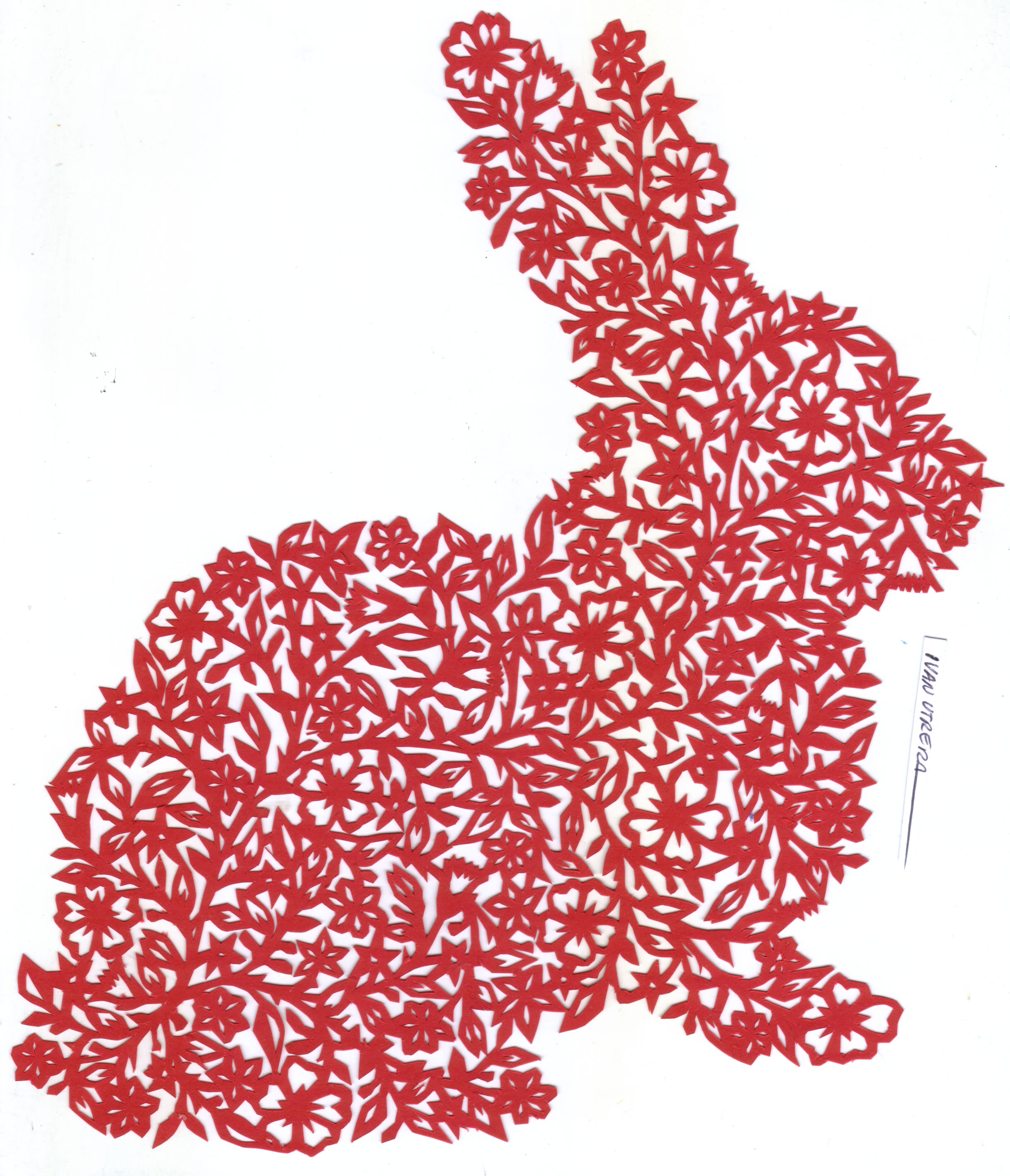 conejo paper cut | Scrolller