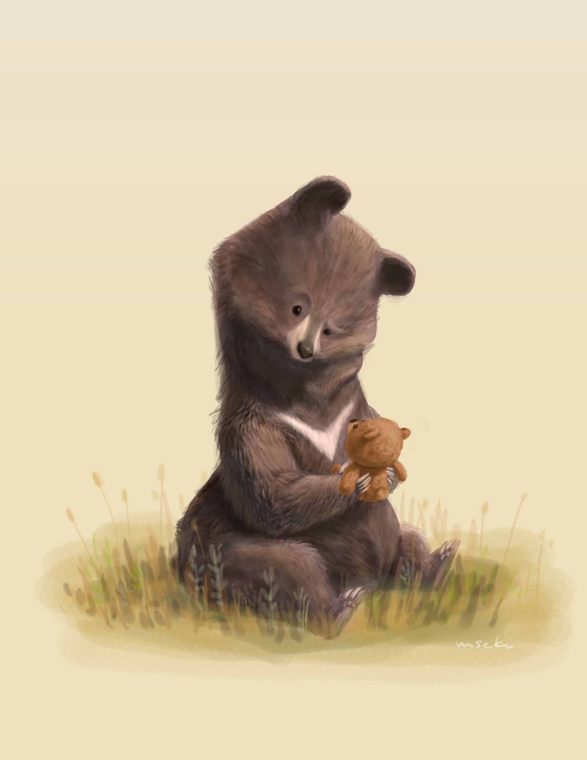 Confused Bear by Masae Seki | Scrolller