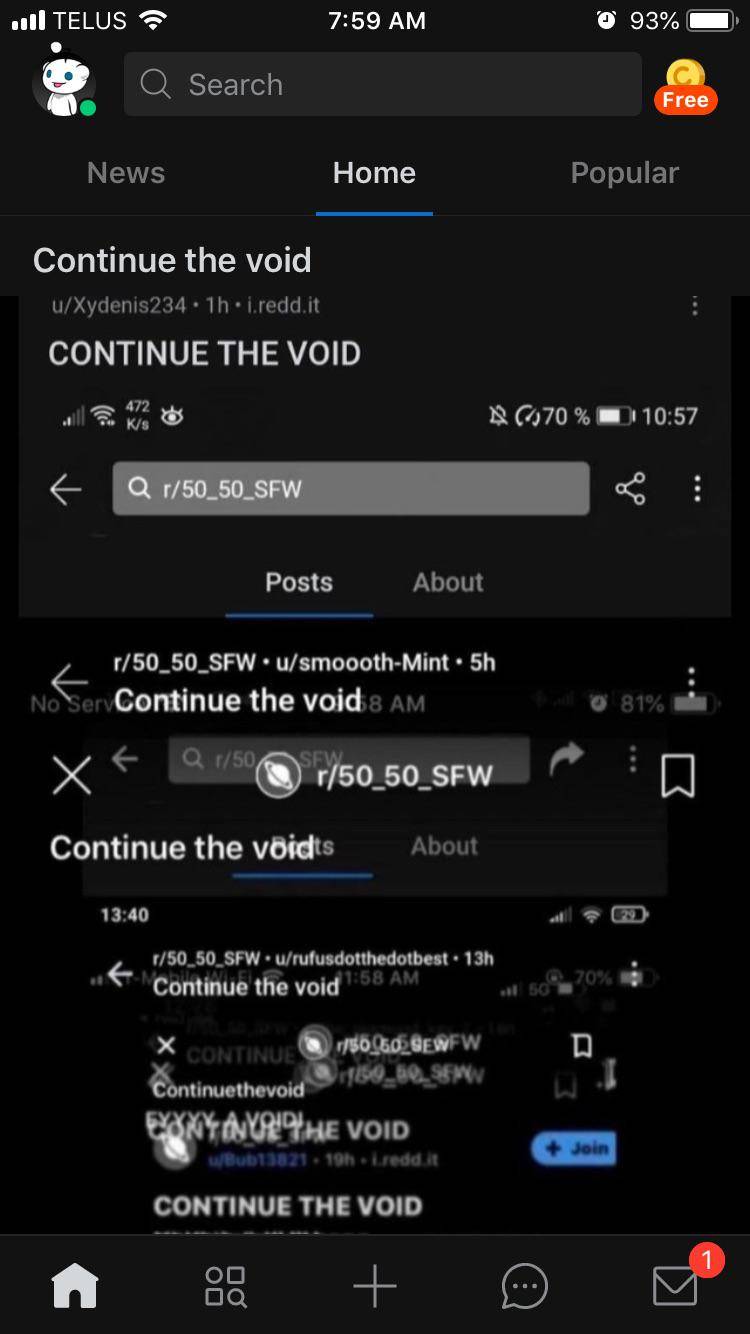Continue the void | Scrolller