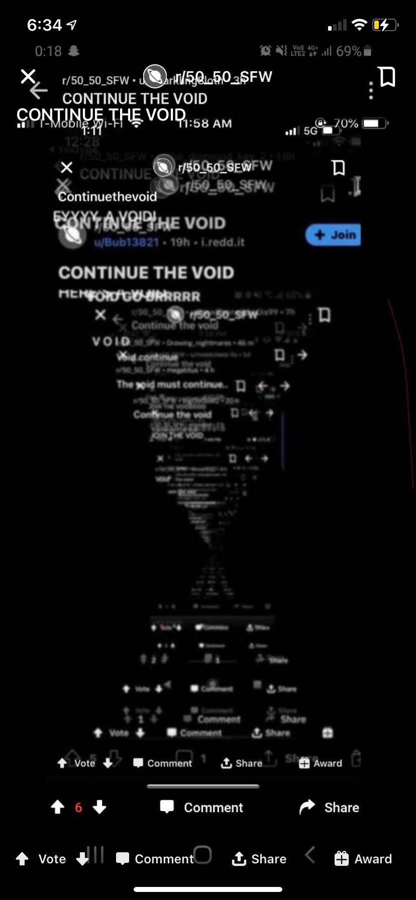 CONTINUE THE VOID | Scrolller