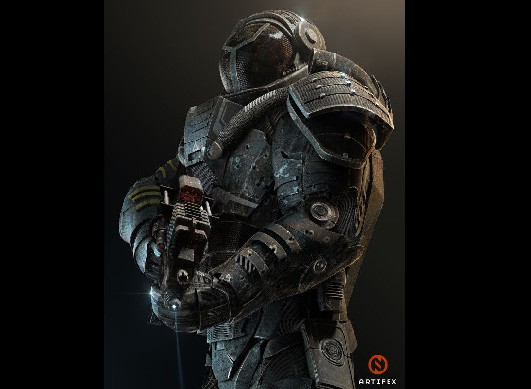 Continuum Supersoldier by Mitchell Stuart | Scrolller