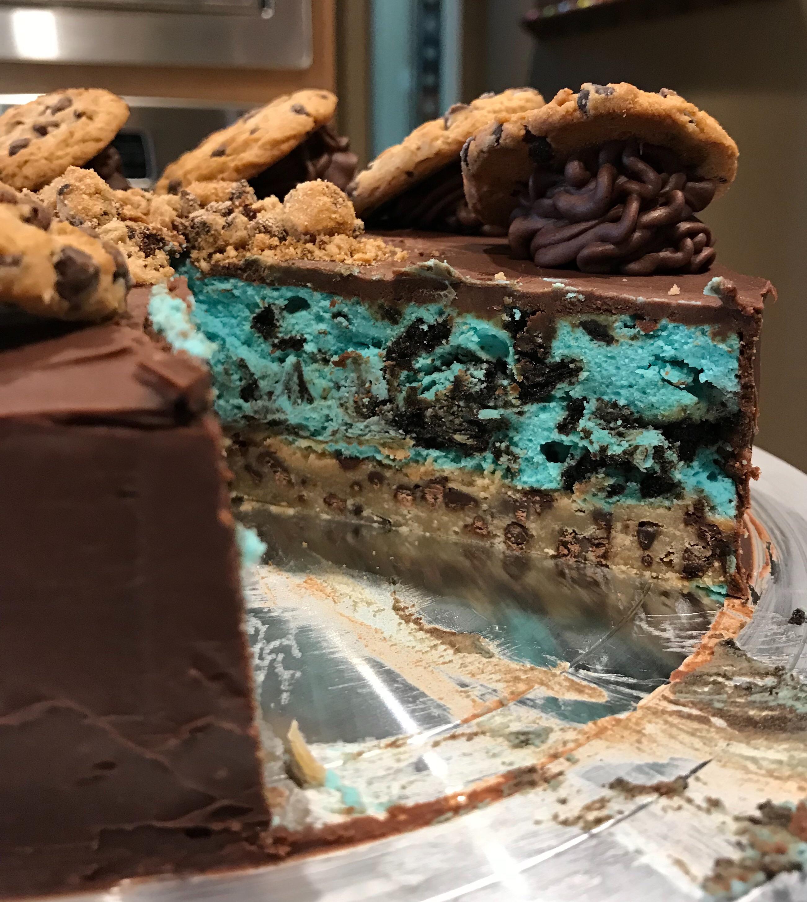 Cookie Monster Cheesecake | Scrolller
