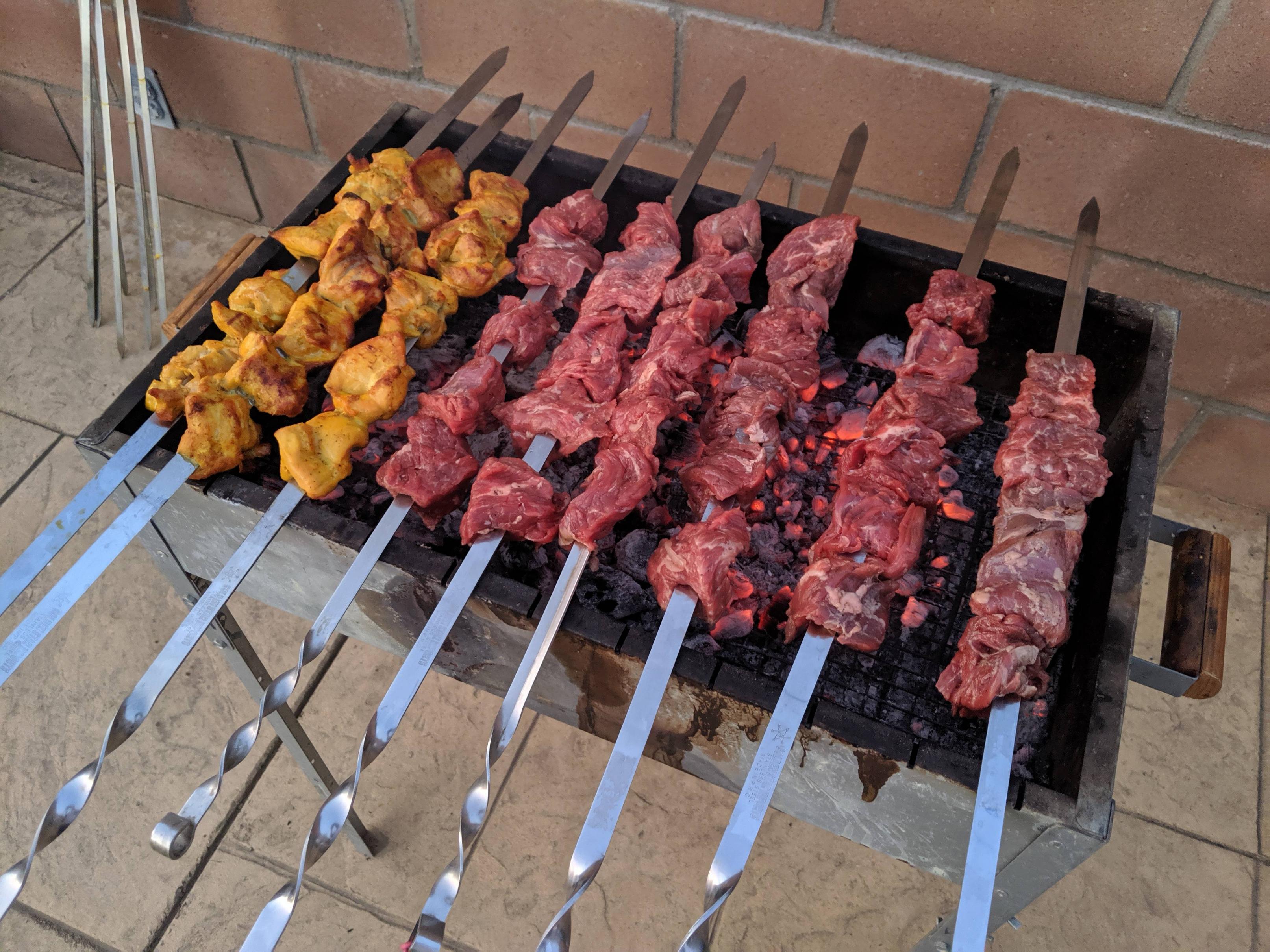 Cooking some Armenian bbq! | Scrolller