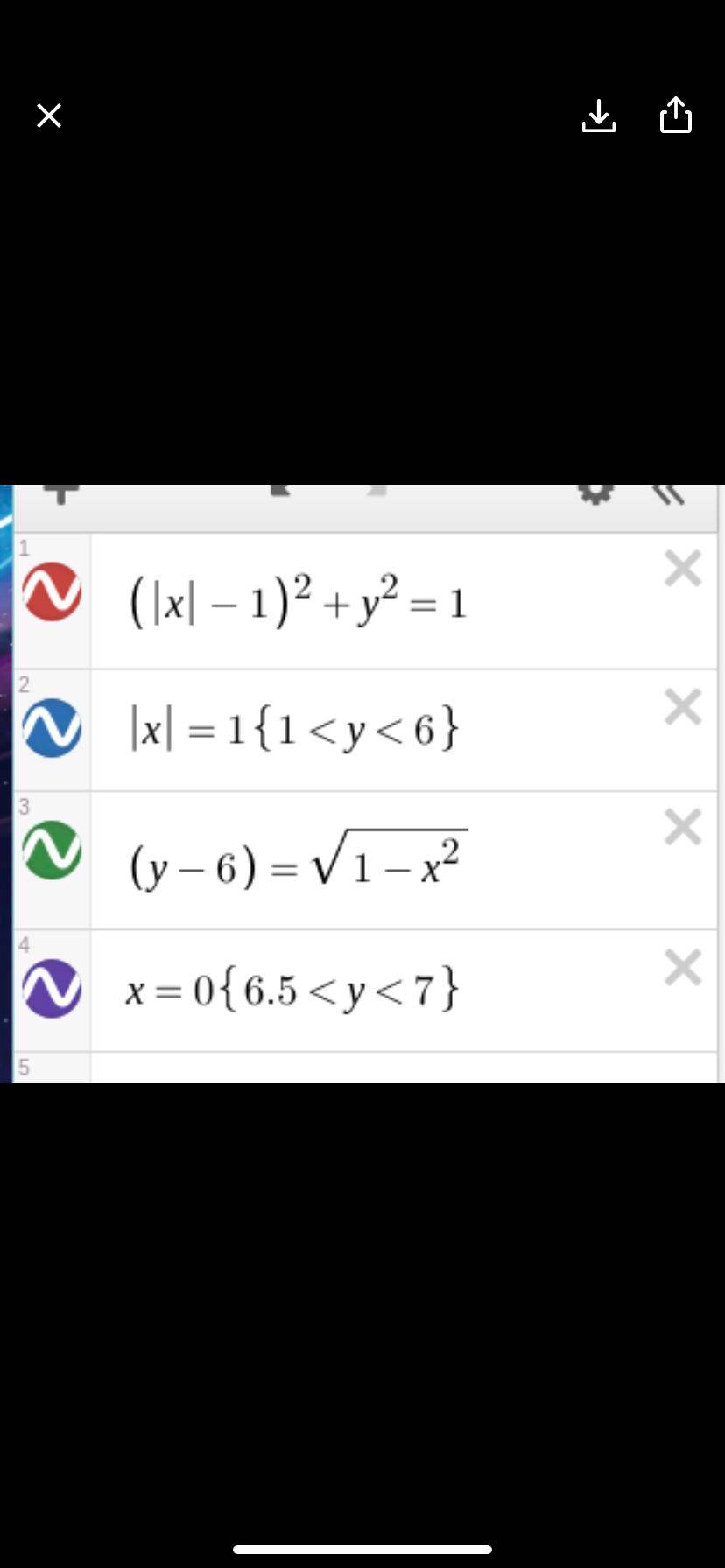 Cool and easy quick art for Desmos! Try it out! | Scrolller