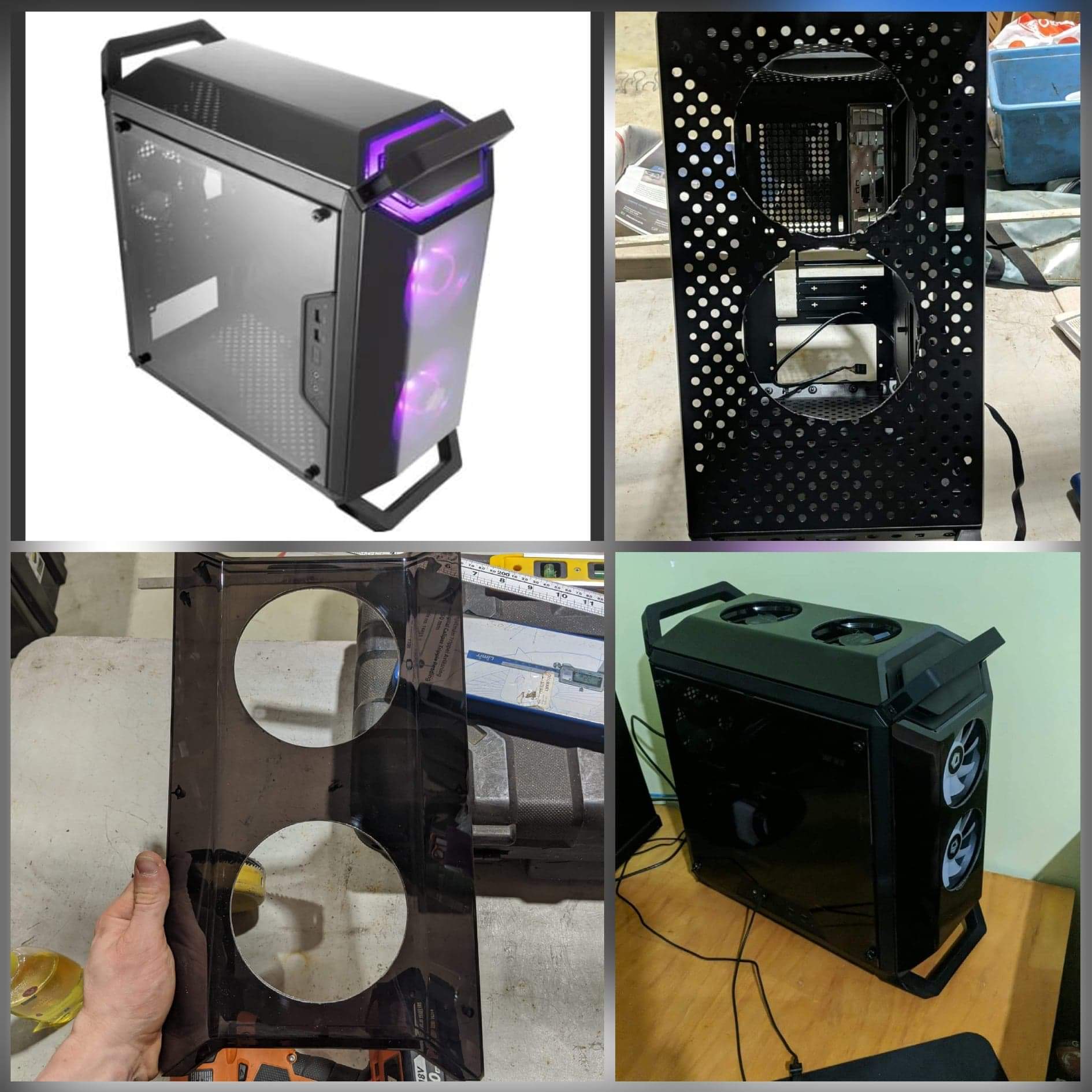 CoolerMaster Q300P improved airflow | Scrolller