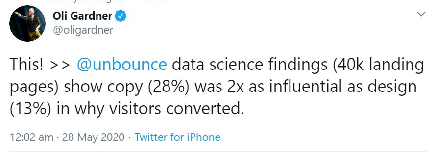 Copy twice as influential as design in web conversions | Scrolller