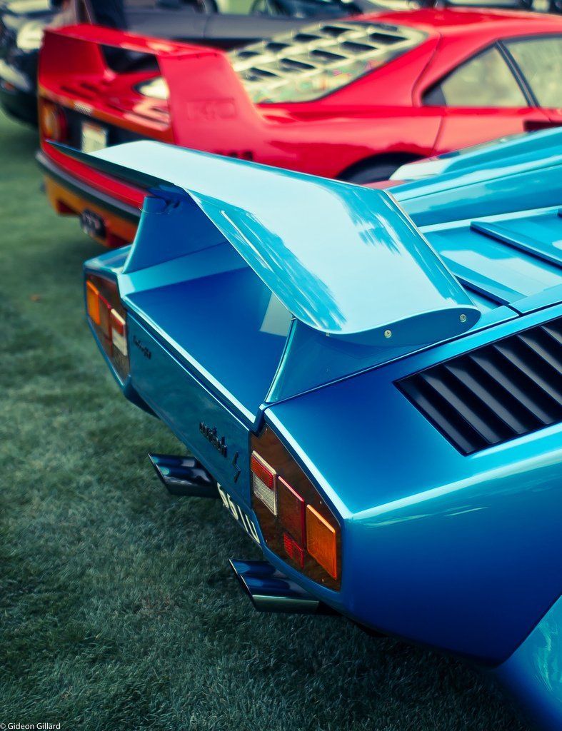 Countach and Ferrari F40 booty | Scrolller