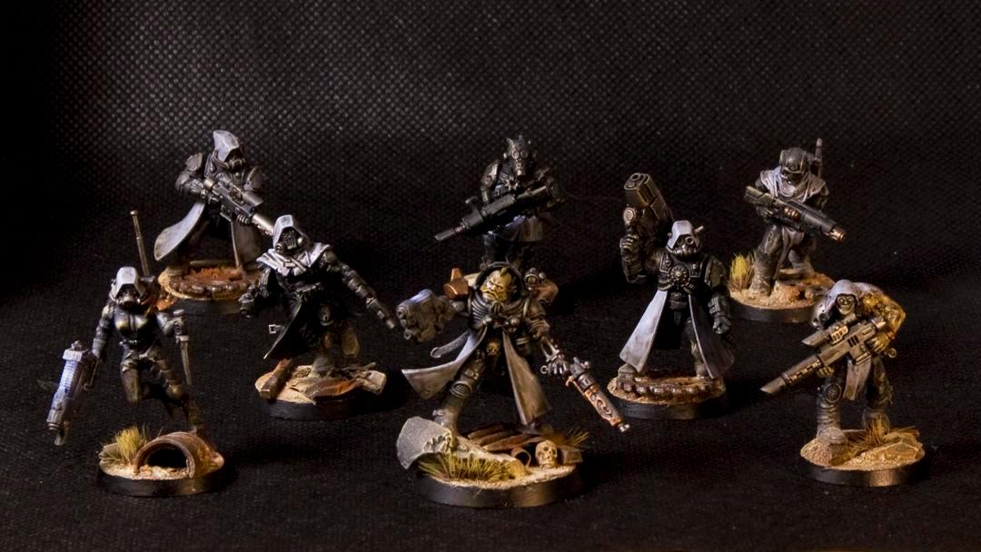 Counts-as Van Saar Necromunda starting gang | Scrolller