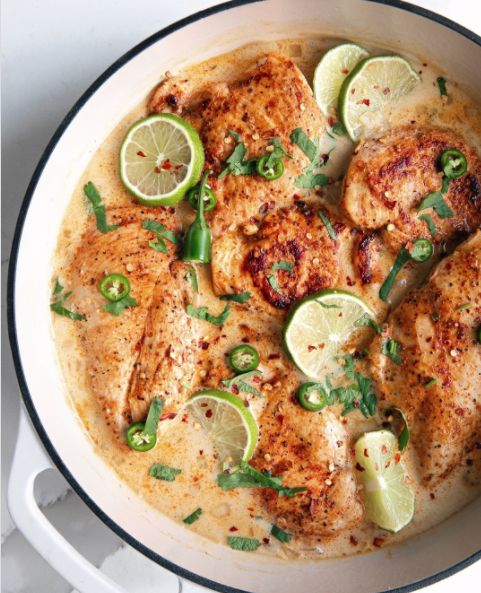 Creamy Coconut Milk Chicken Recipe Scrolller