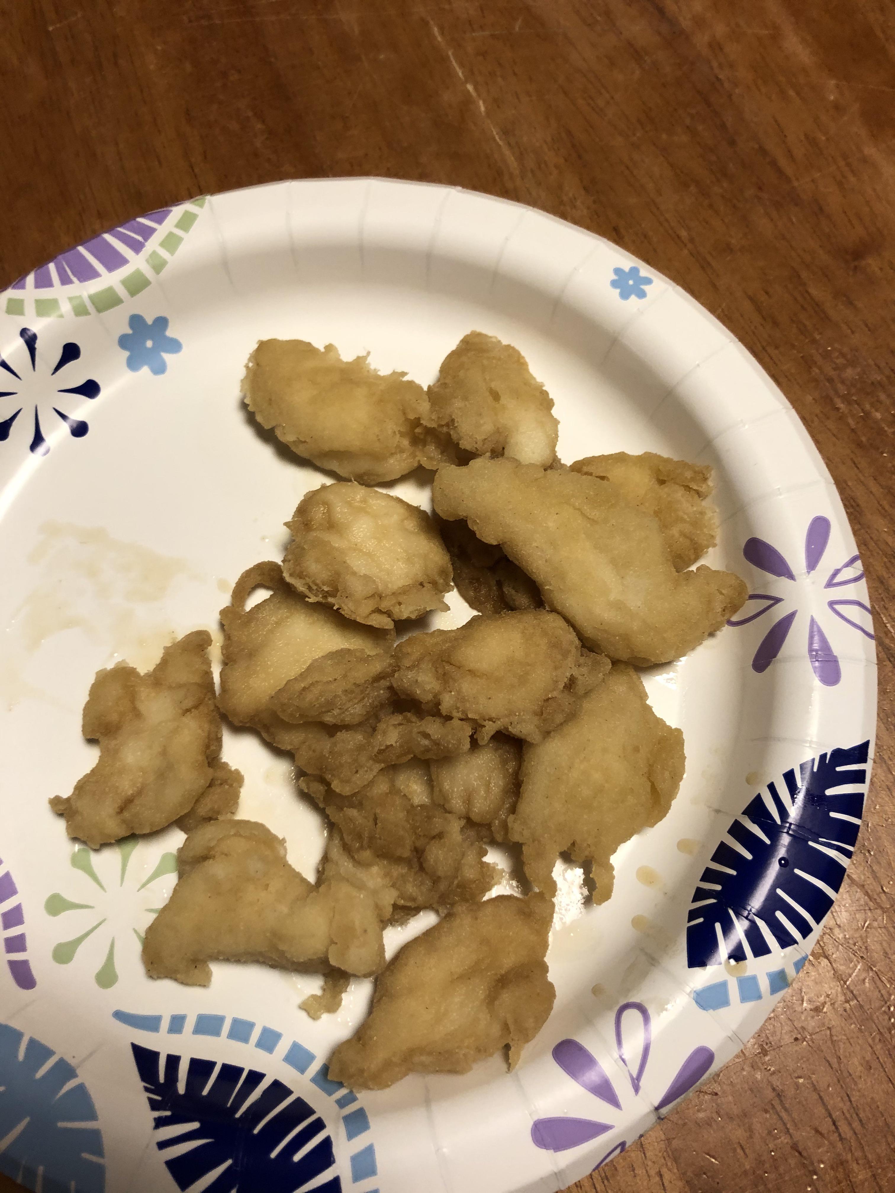 Crispy fried clams? Think again. Breaded wet toilet paper. Bone smack the teeth | Scrolller