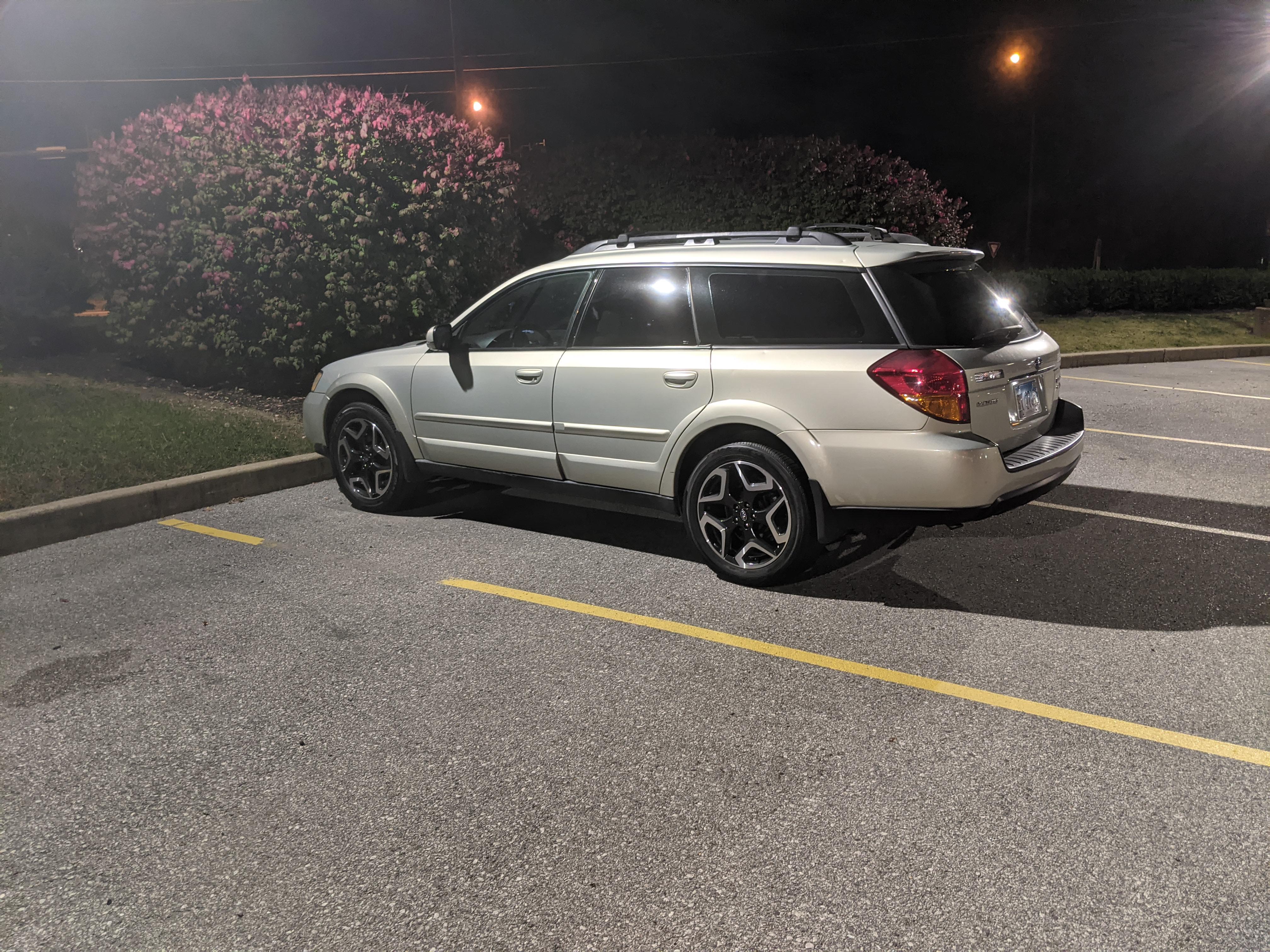 Crosstrek wheels on 2005 Outback | Scrolller