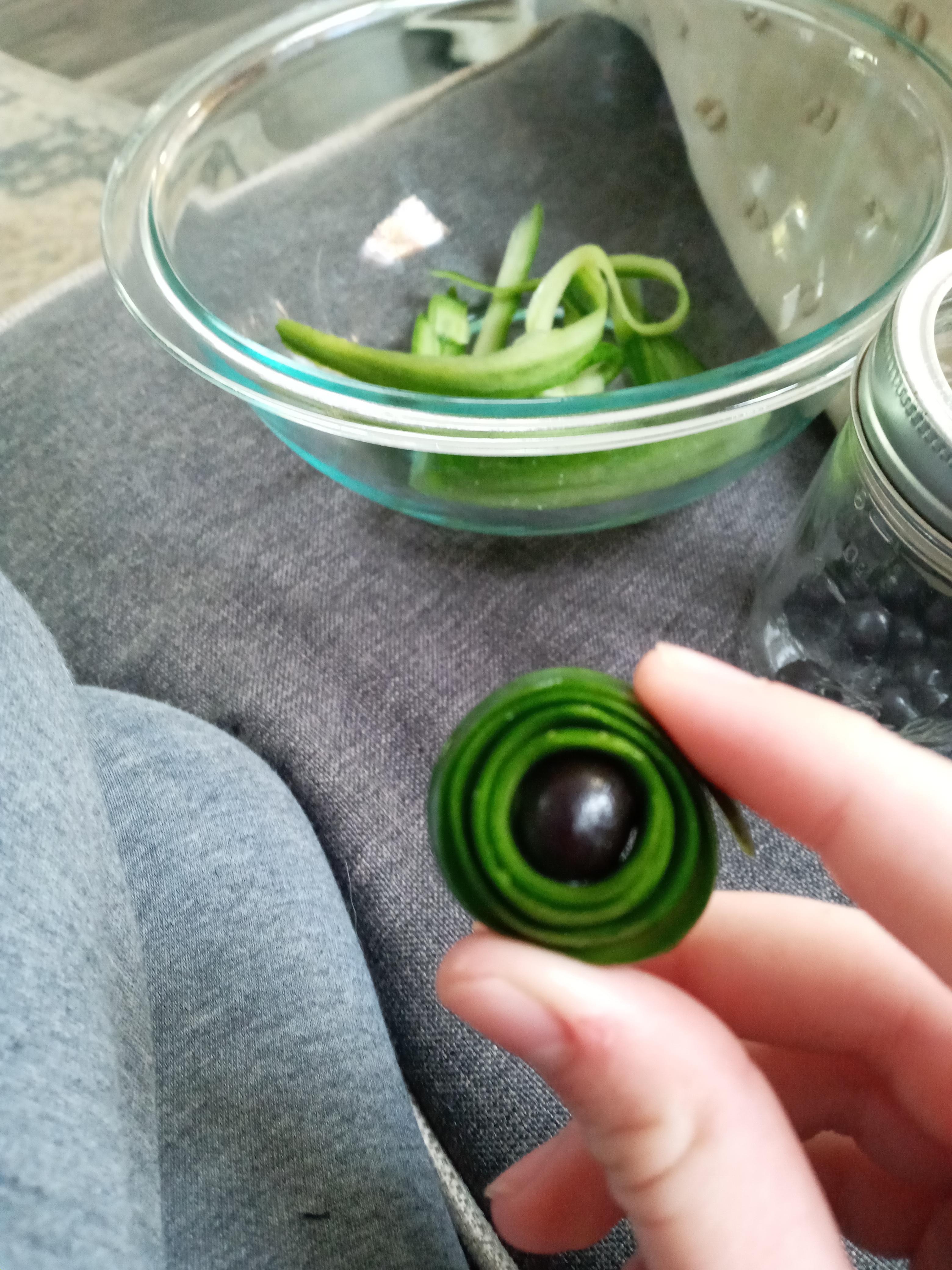 Cucumber peels and jellybeans | Scrolller