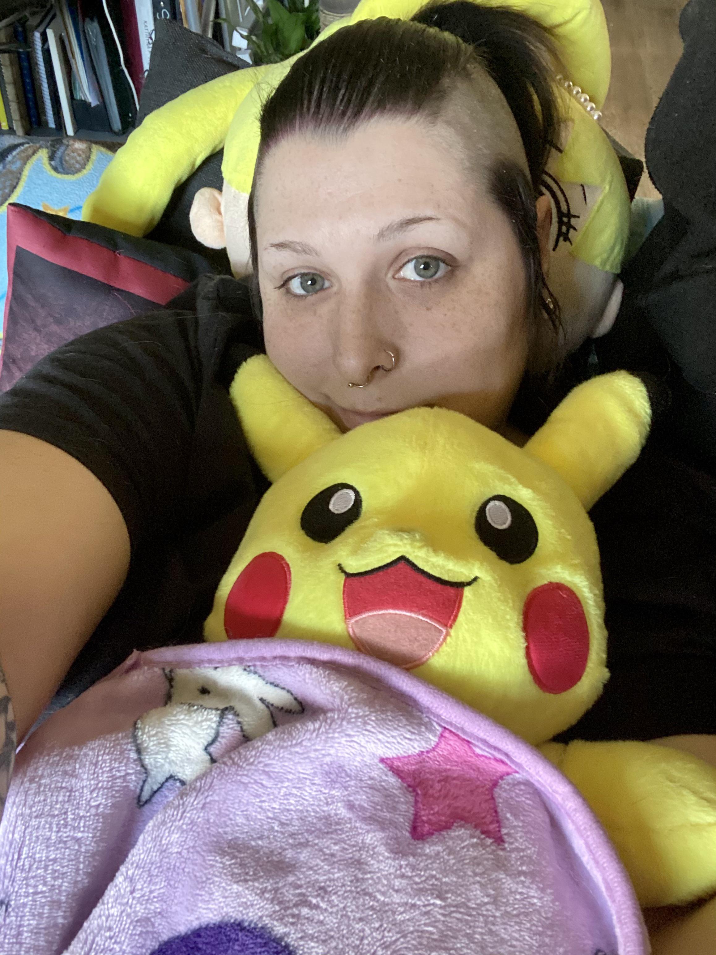 Cuddles with Pikachu and Usagi | Scrolller