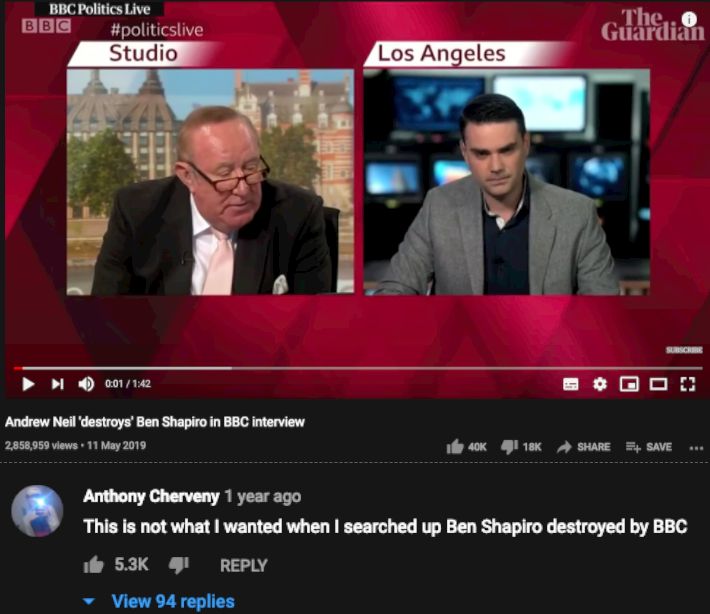 Cursed_Ben Shapiro | Scrolller