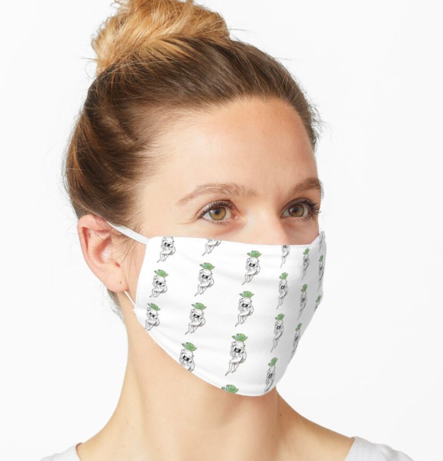 Cursed face mask | Scrolller